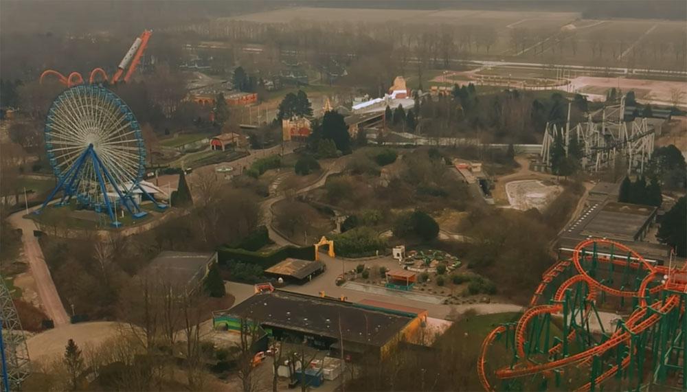 Zien: drone-video van een totaal verlaten Walibi Holland - JFK
