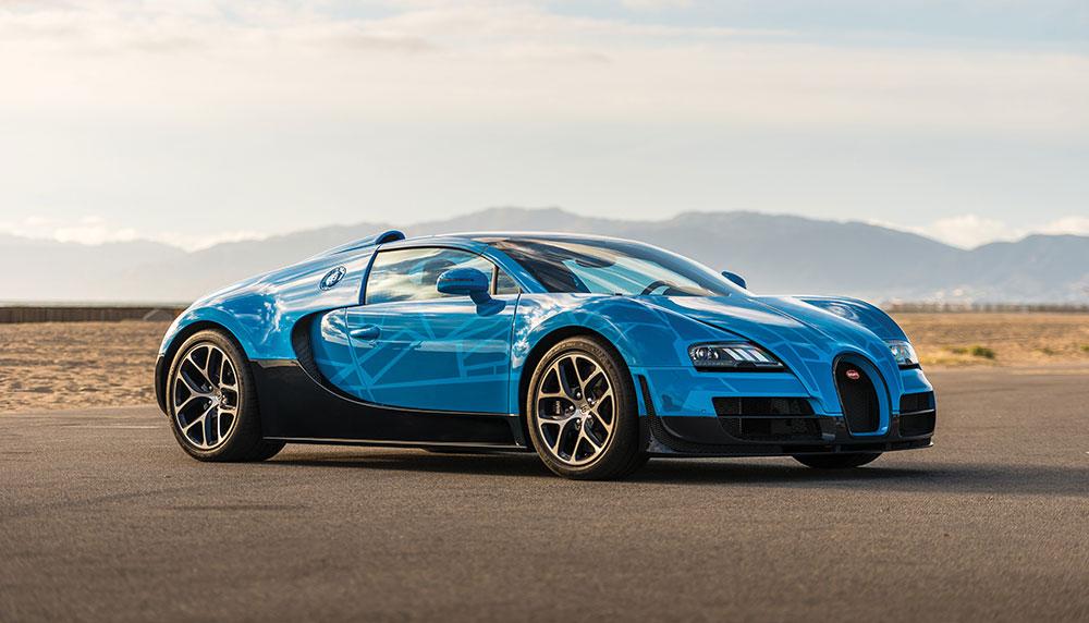 Buitenkansje: Bugatti Veyron in Transformers-thema te koop - JFK