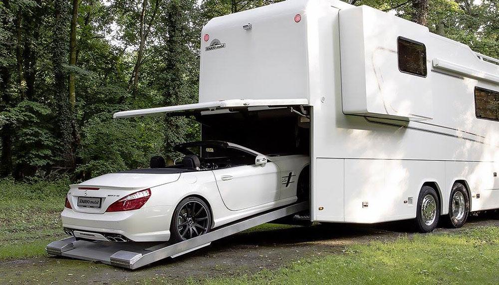 Vario Perfect: de camper met ingebouwde garage - JFK