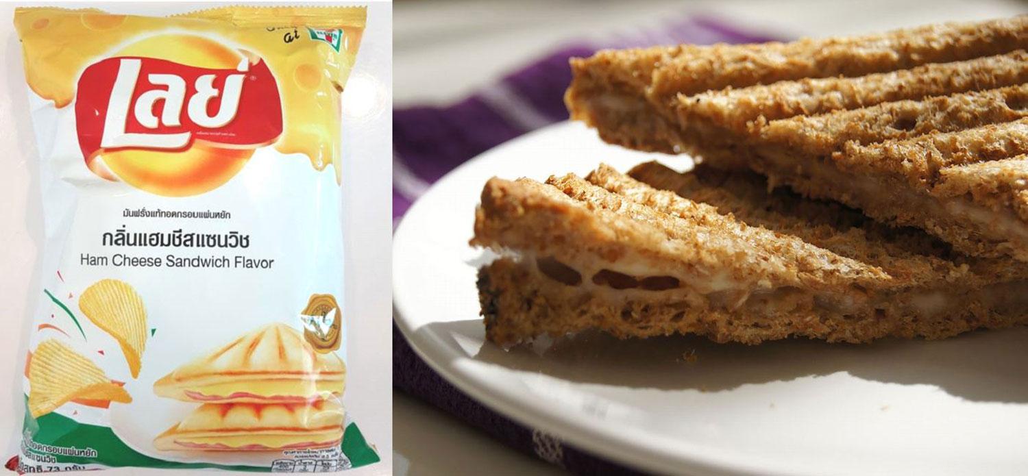 Chips met tosti-smaak bestaat in Thailand van Lay's - JFK