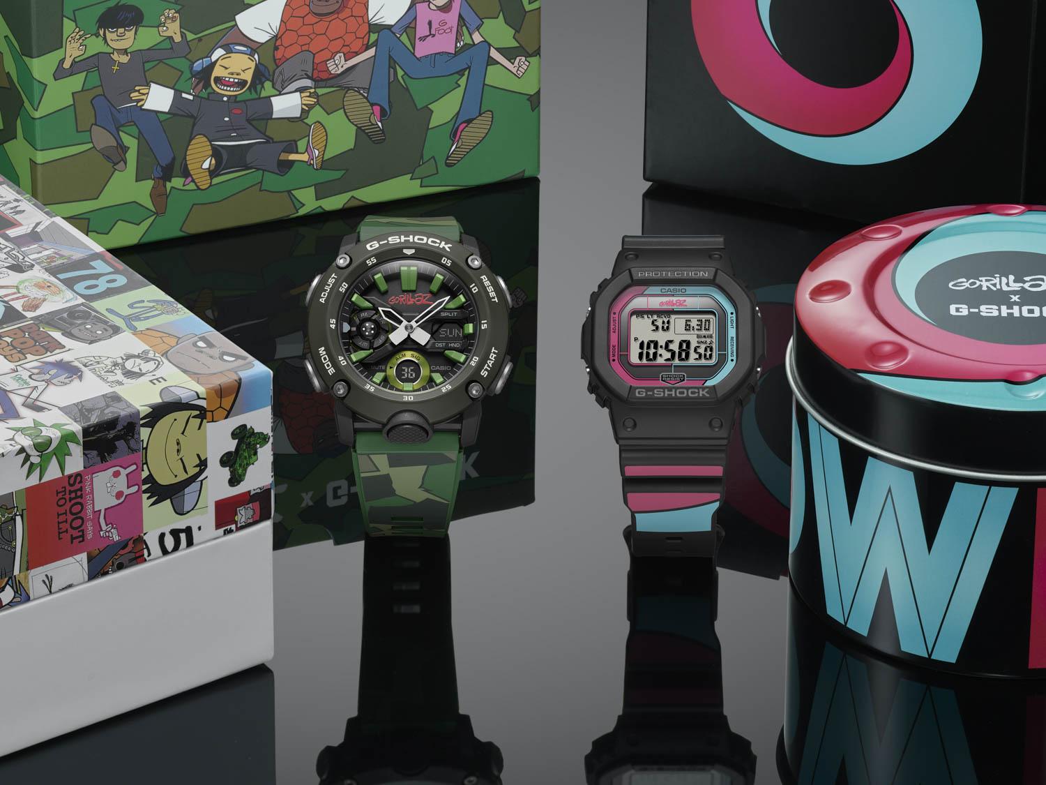 Er is een nieuwe Gorillaz x G-SHOCK collectie - JFK
