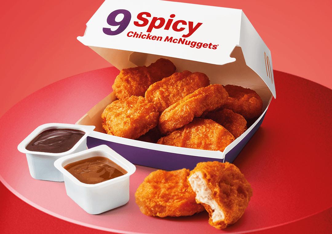 Spicy Chicken McNuggets tijdelijk verkrijgbaar bij McDonald's - JFK