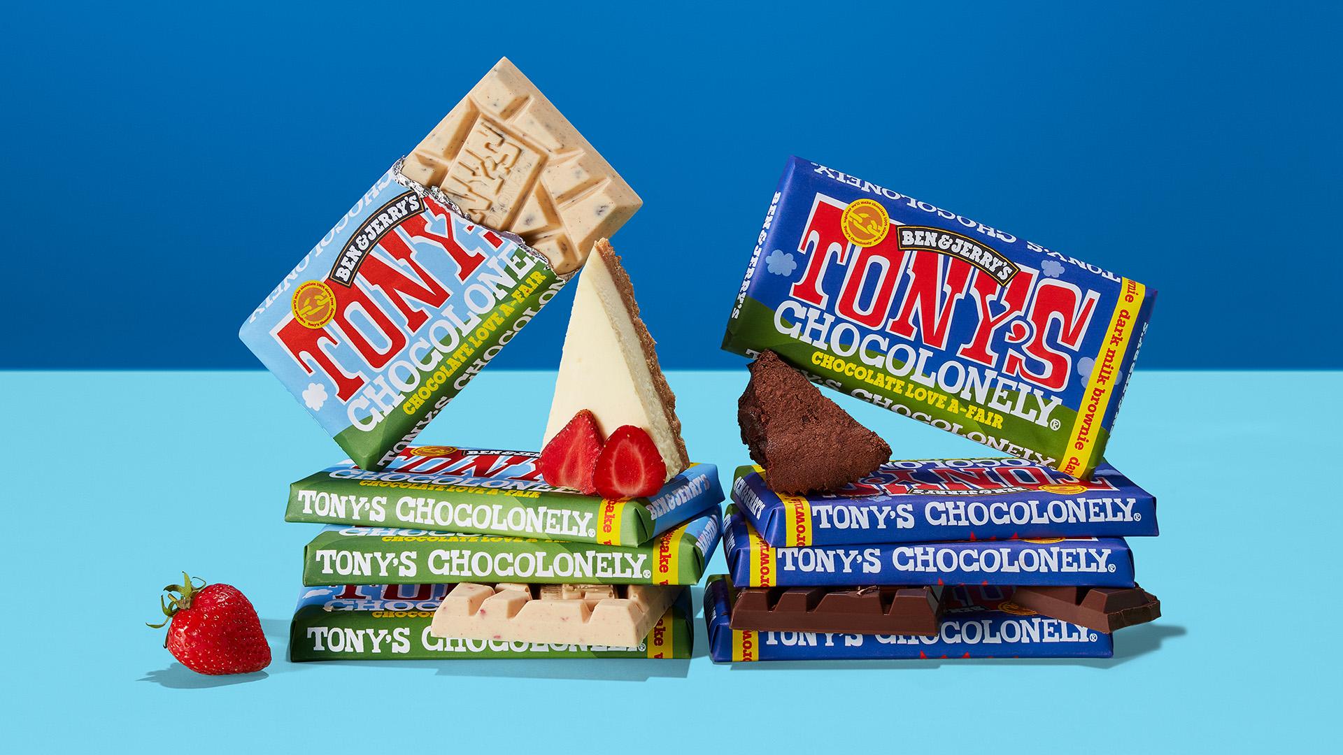 Tony’s Chocolonely en Ben & Jerry’s werken nu samen