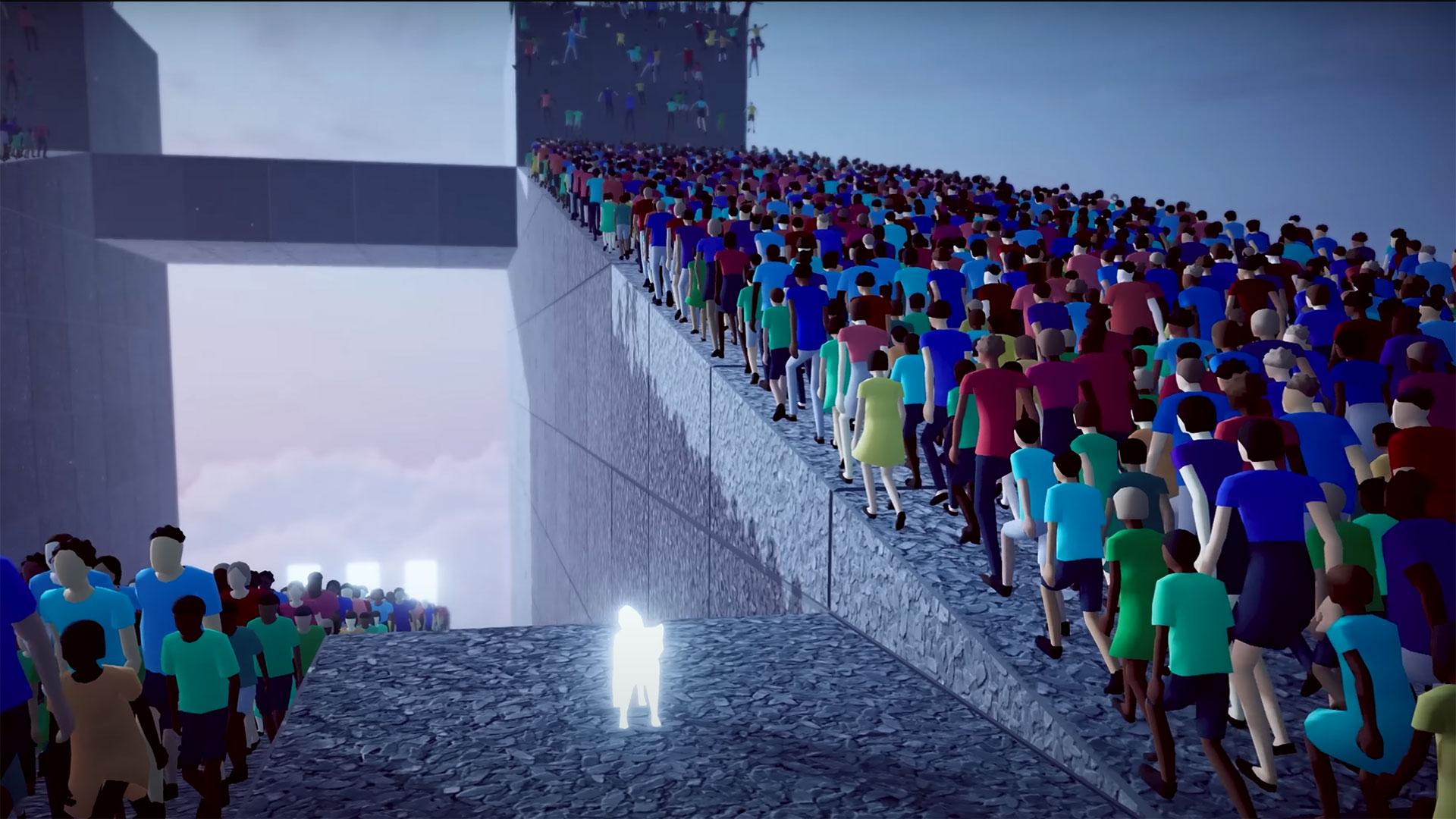 Humanity: een uitdagende puzzelgame die je speelt als hond - JFK