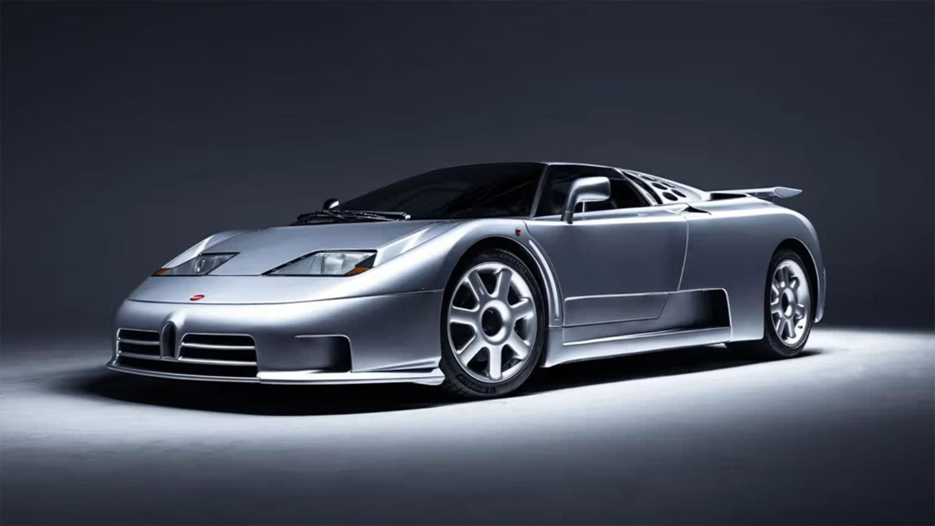 Bugatti EB110 Super Sport 1993 wordt geveild: ultra-zeldzaam