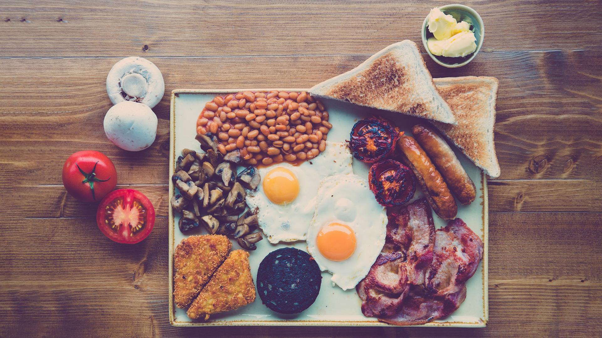 Het eten van een Full English Breakfast maakt mannen sexy, studie