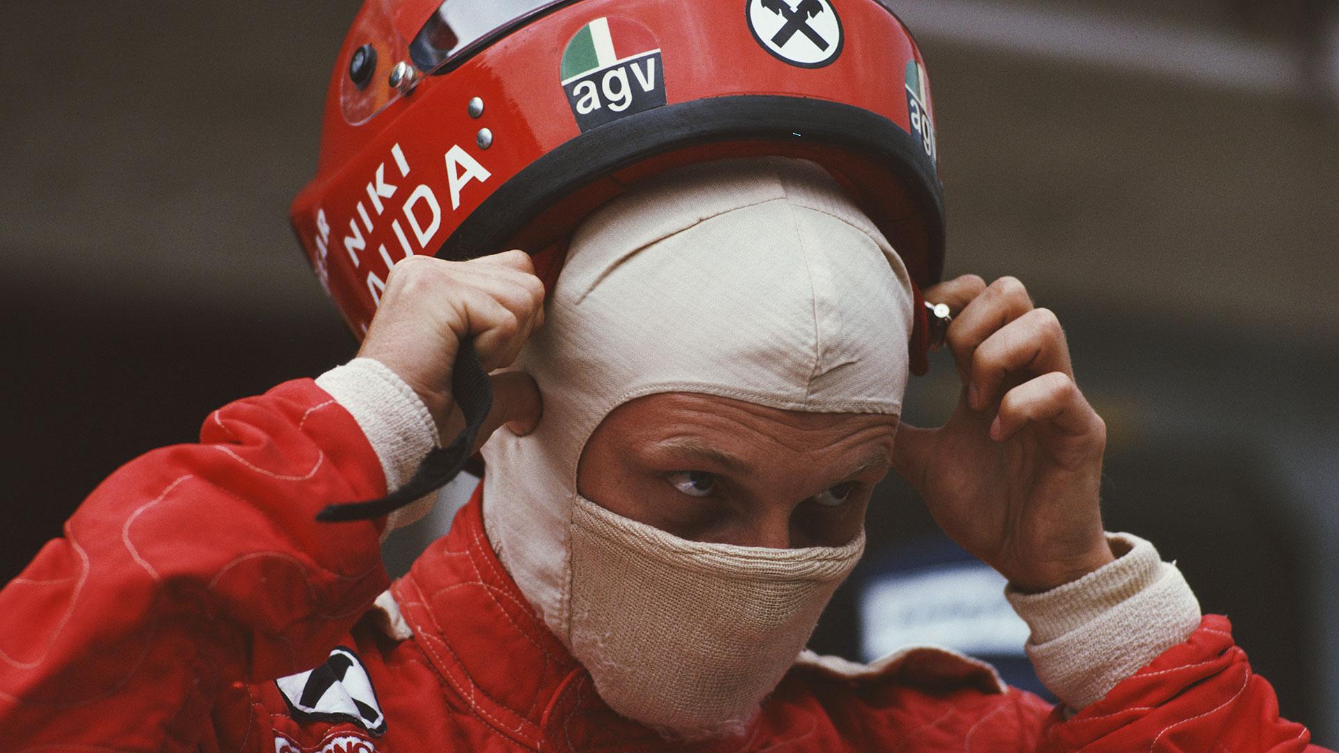 Helm Niki Lauda uit 1976 gaat onder de hamer (Nürburgring)