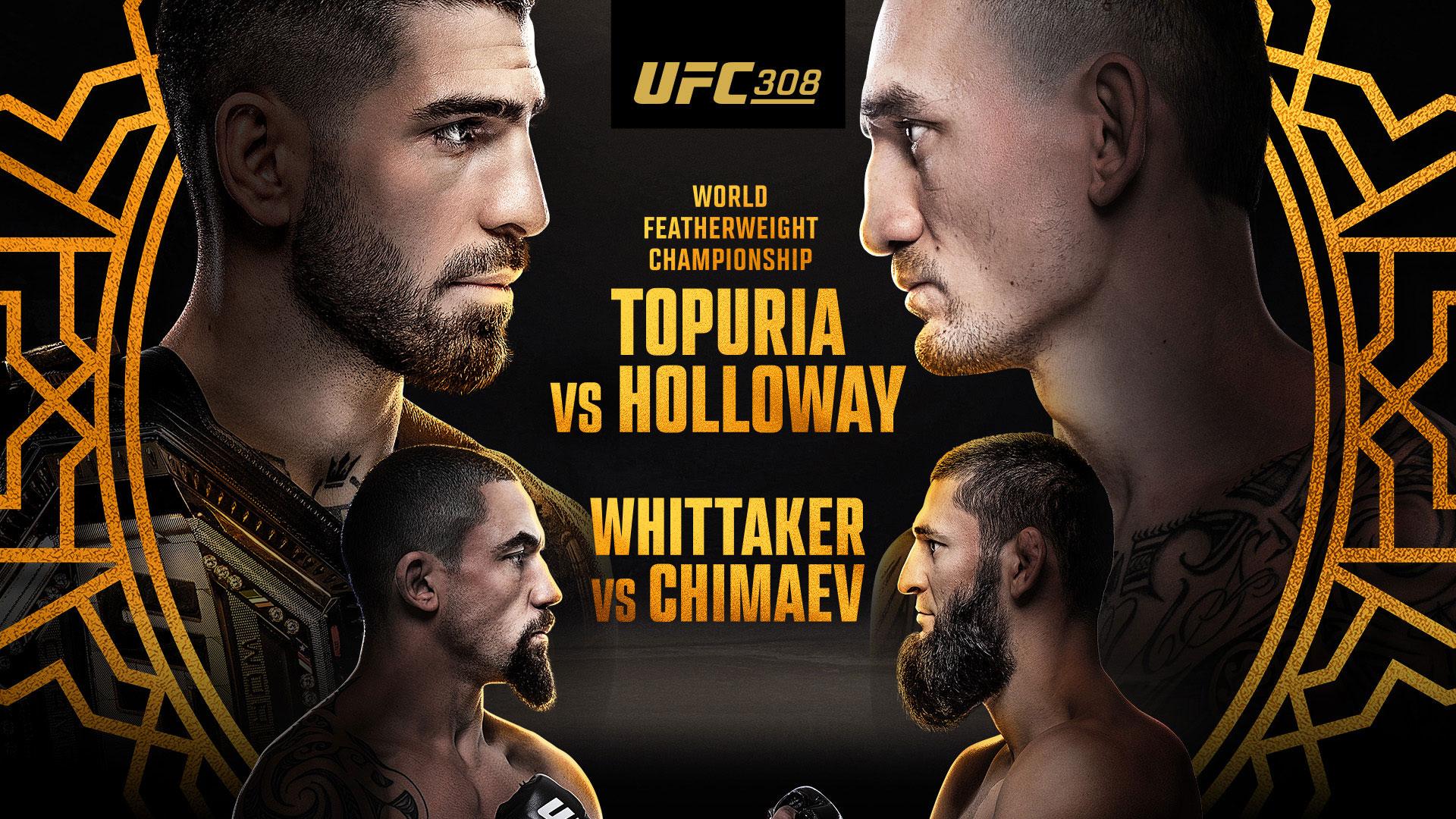 UFC 308 livestream: zo kijk je gratis naar Topuria versus Holloway