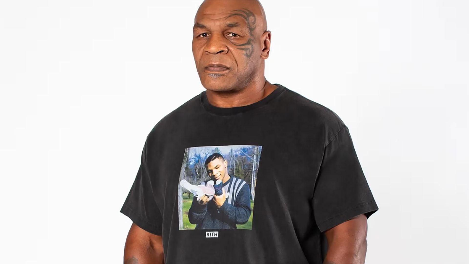 Iconische Mike Tyson Pigeon-meme nu vereeuwigd op Kith-T-shirt - JFK