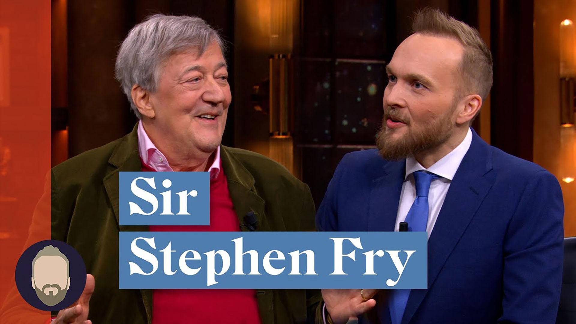 Waarom heel Nederland viel voor Stephen Fry bij LUBACH - JFK