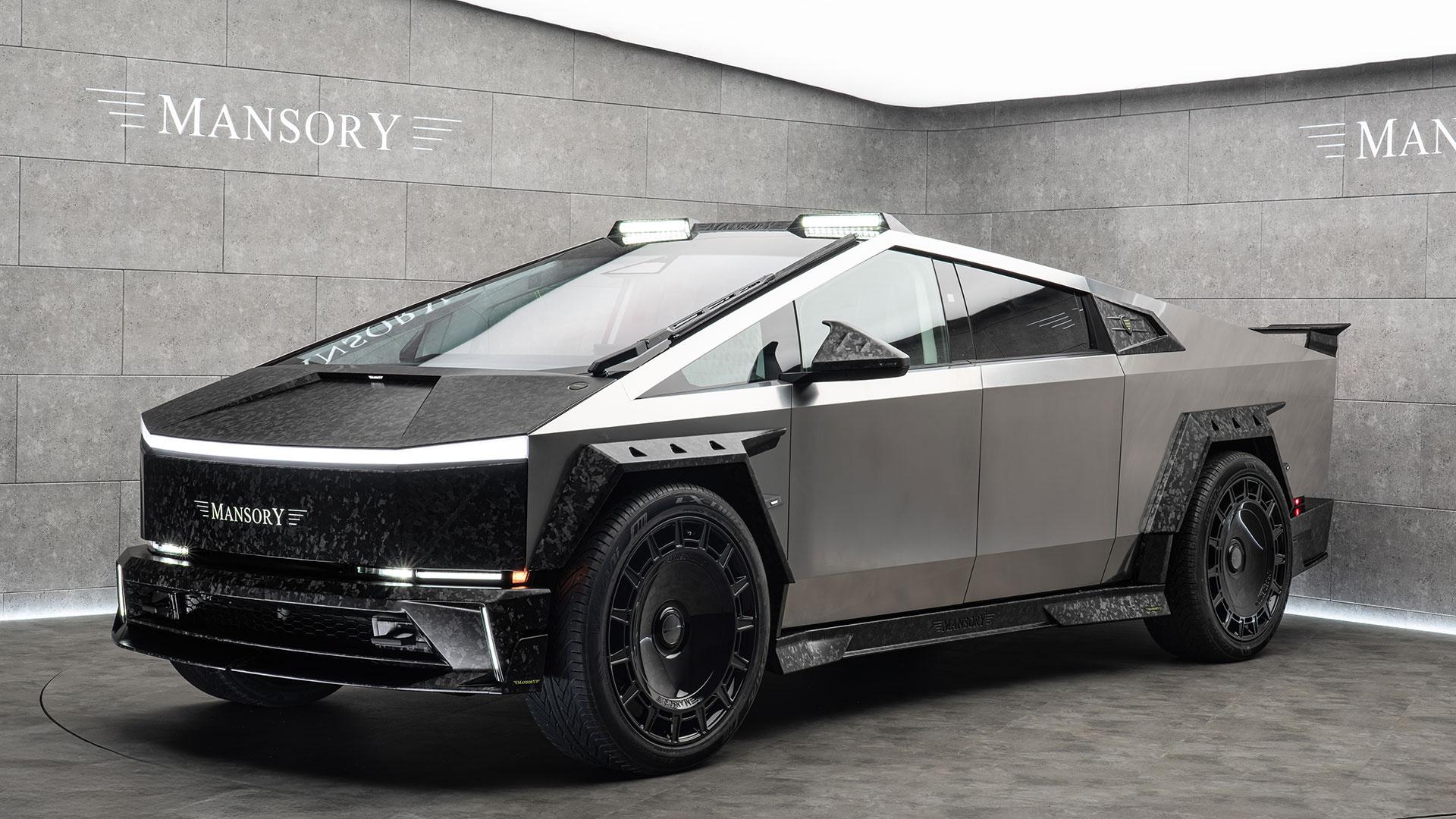 Mansory maakt van de Tesla Cybertruck een monster op wielen - JFK