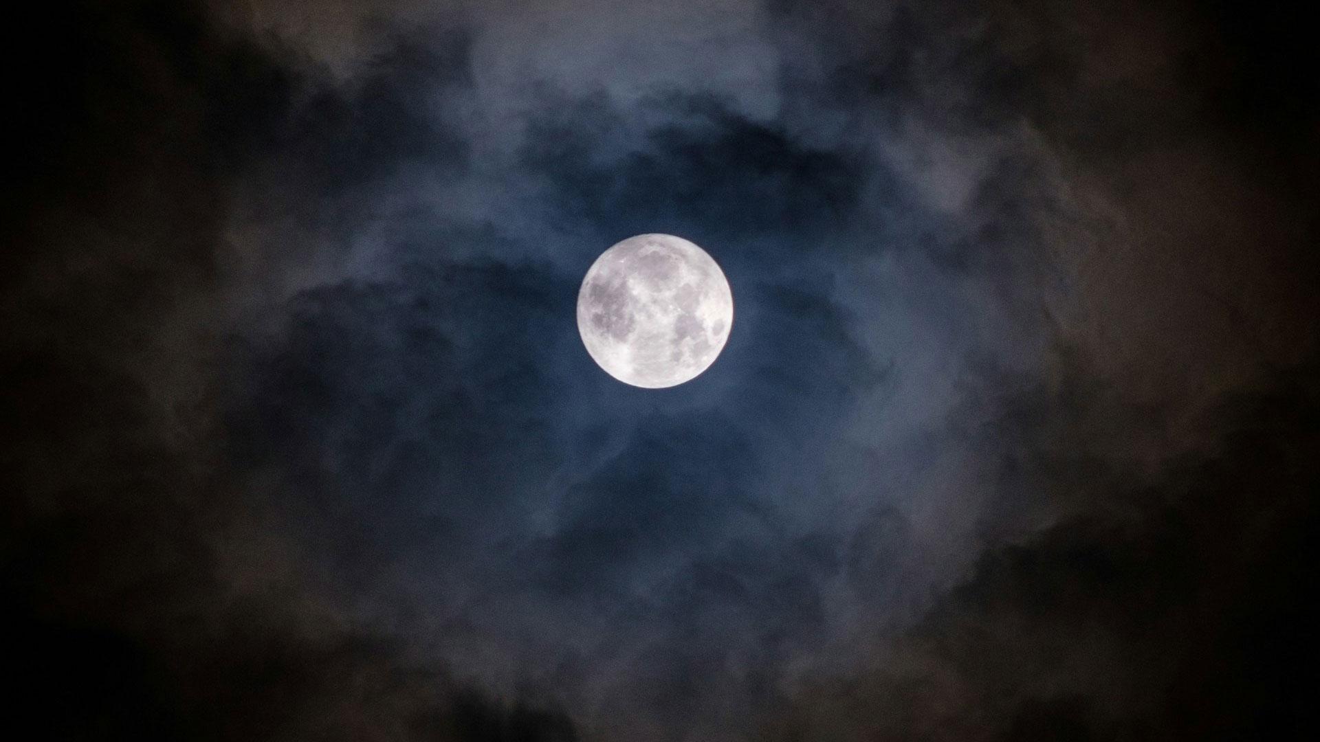 Volle maan in maart komt gepaard met maansverduistering (2025) - JFK