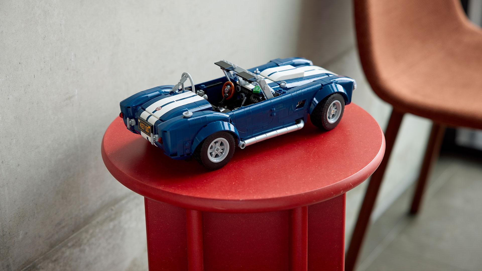 Shelby Cobra 427 S/C van Lego is het perfecte Vaderdagcadeau - JFK