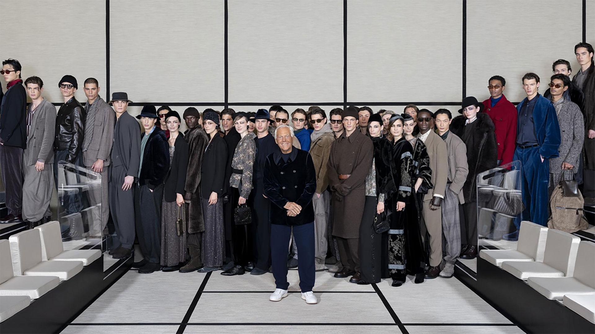 Modeontwerper en zakenman Giorgio Armani (91) overleden - JFK