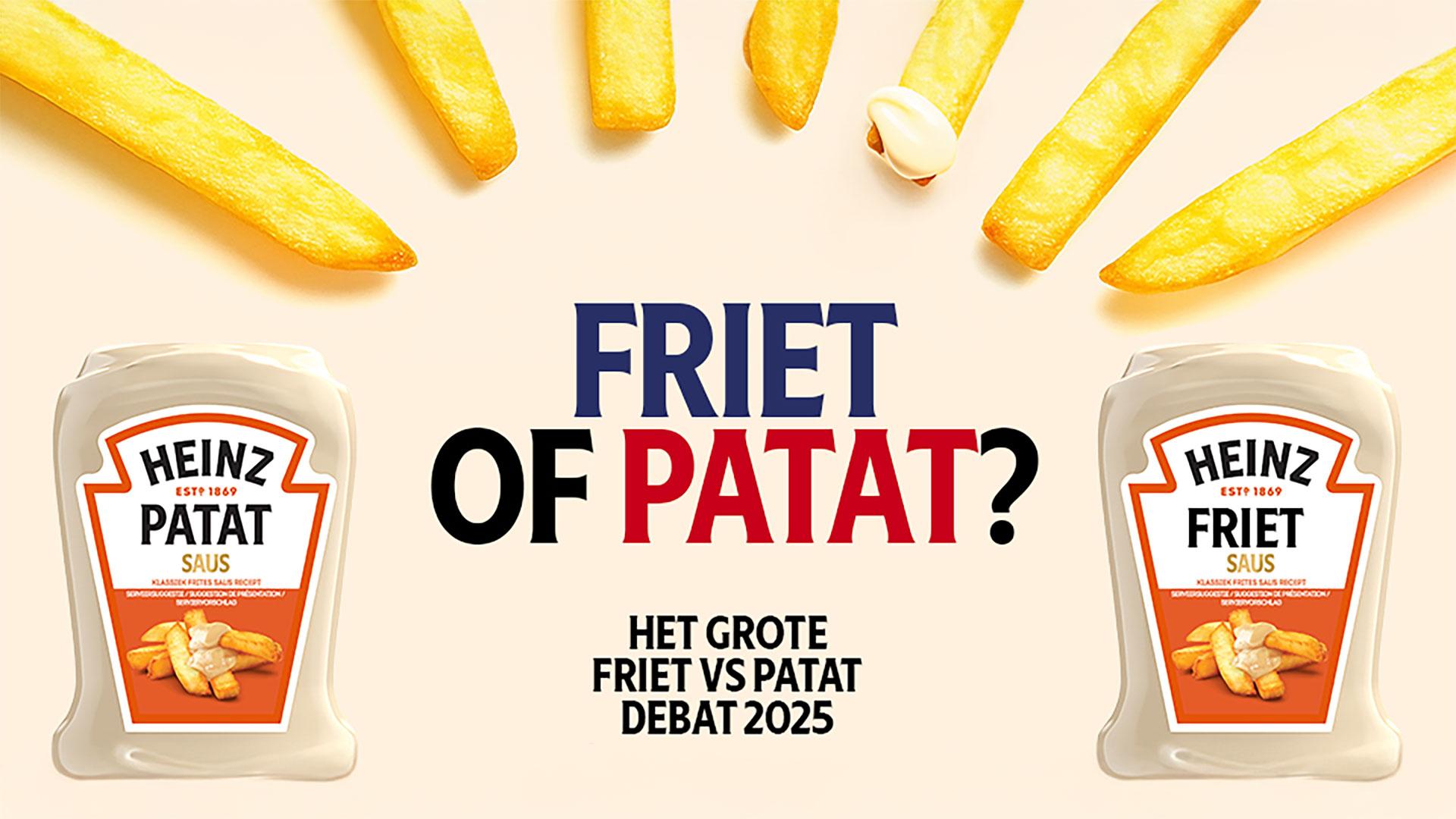 Friet of patat? Stem nu via Heinz en eindig de snackoorlog - JFK