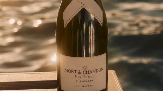 Moët & Chandon Ice Impérial door Pharrell krijgt nieuw uiterlijk - JFK