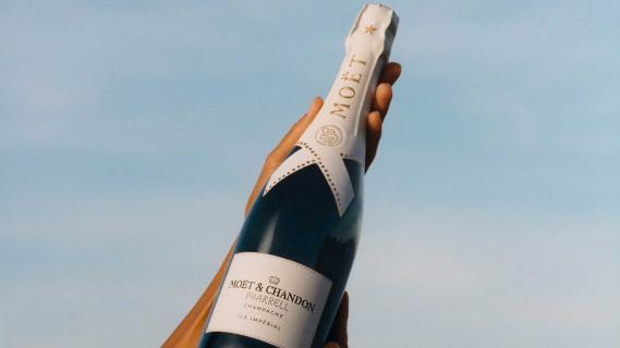 Moët & Chandon Ice Impérial door Pharrell krijgt nieuw uiterlijk - JFK
