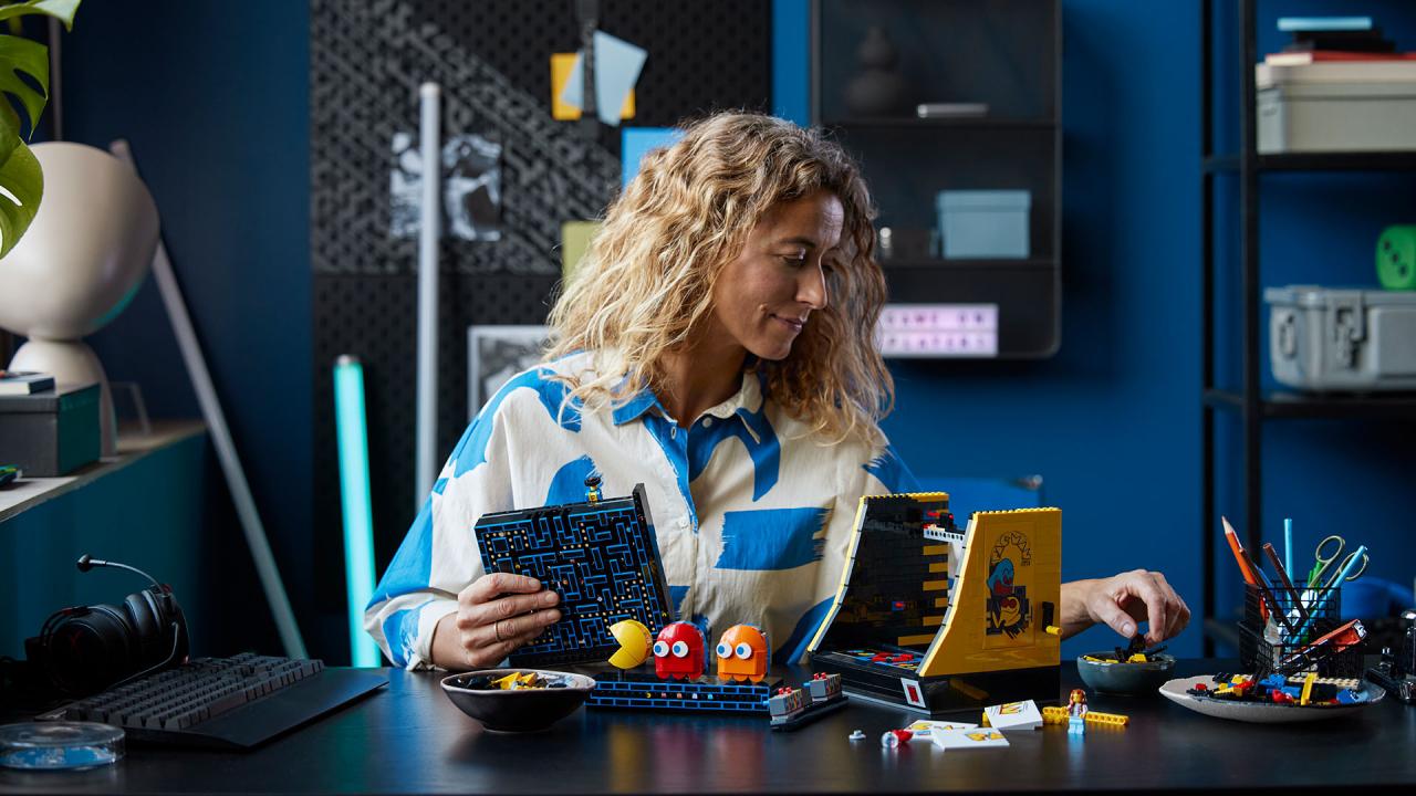 Bouw nu je eigen PAC-MAN Arcade van LEGO - JFK