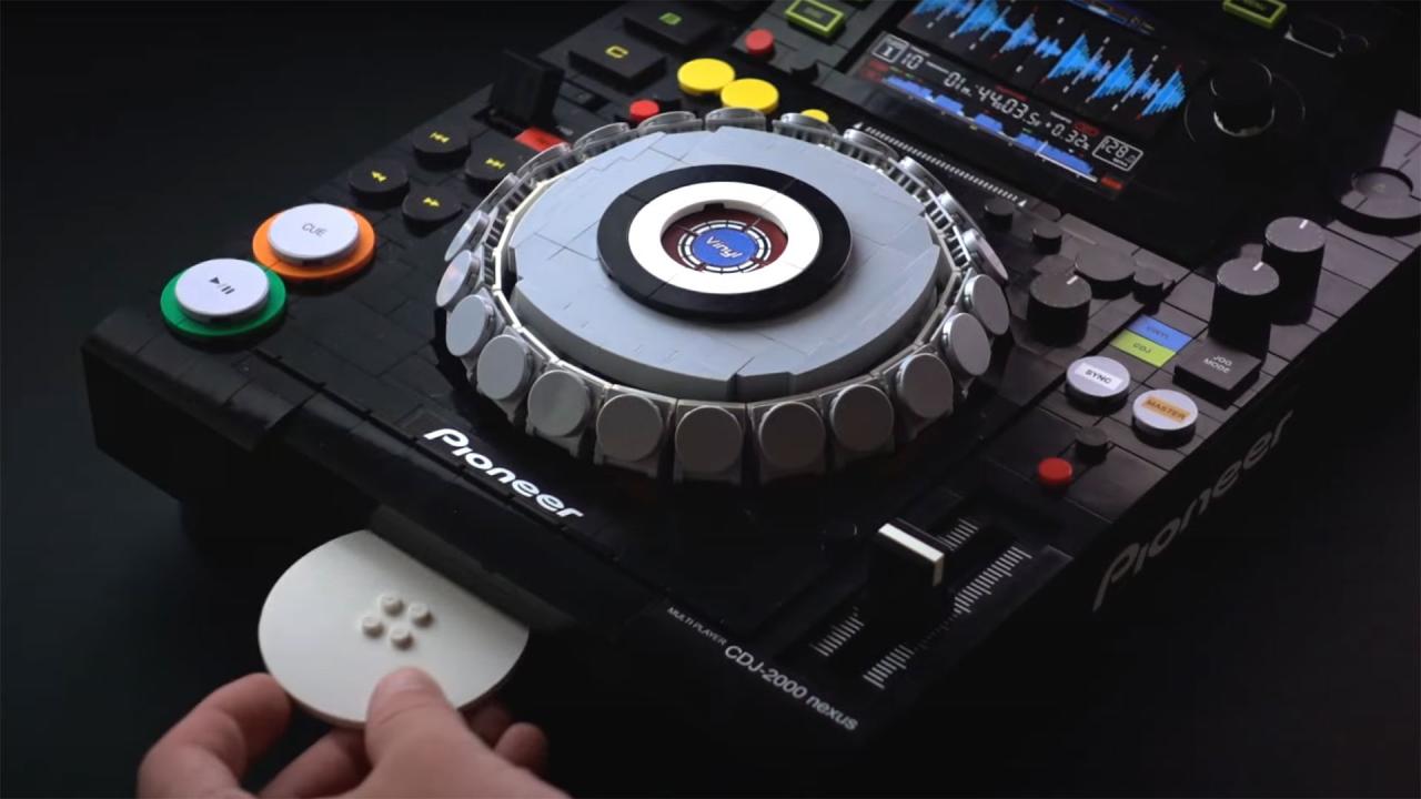 Komt deze bijzondere LEGO Pioneer CDJ 2000 Nexus-set uit?