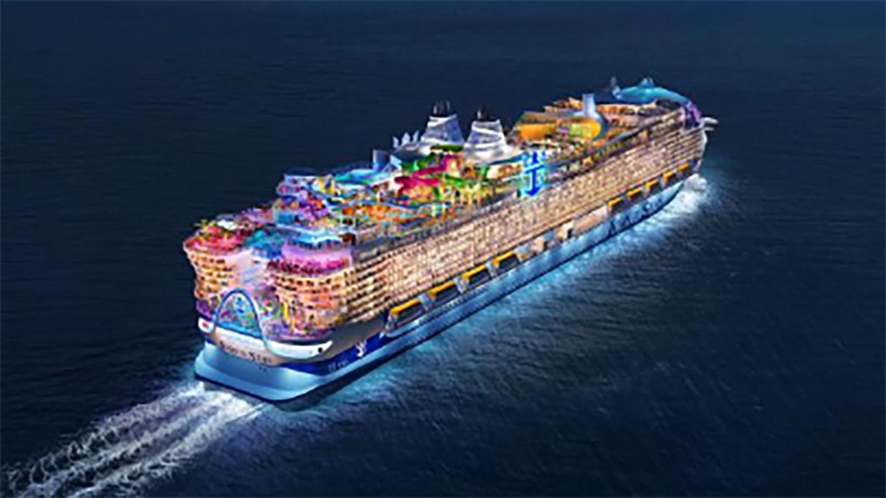 Zie hier ’s werelds grootste cruiseschip: Icon of the Seas