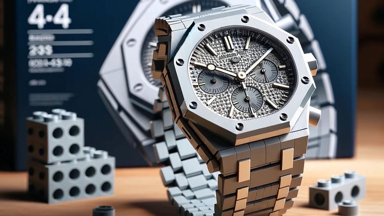 AI creëert fraaie LEGO-horloges: wil je een Rolex of Richard Mille?