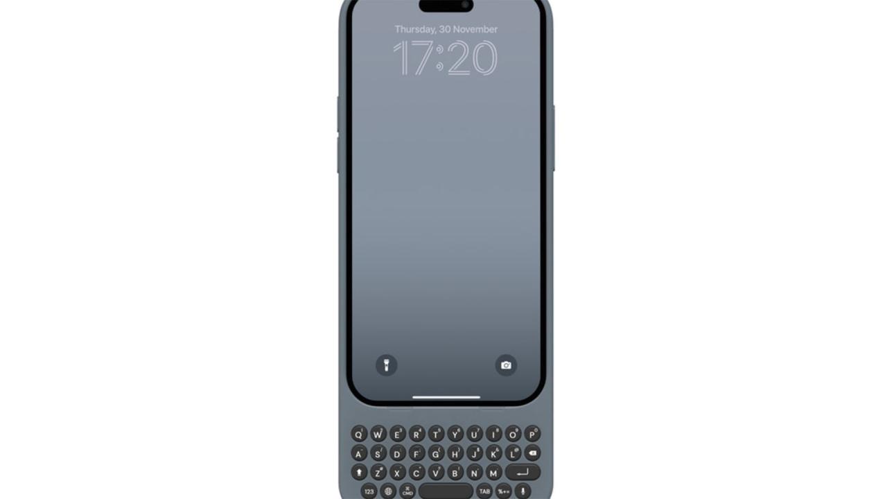 iPhone toetsenbord Clicks: herleef jouw Blackberry dagen