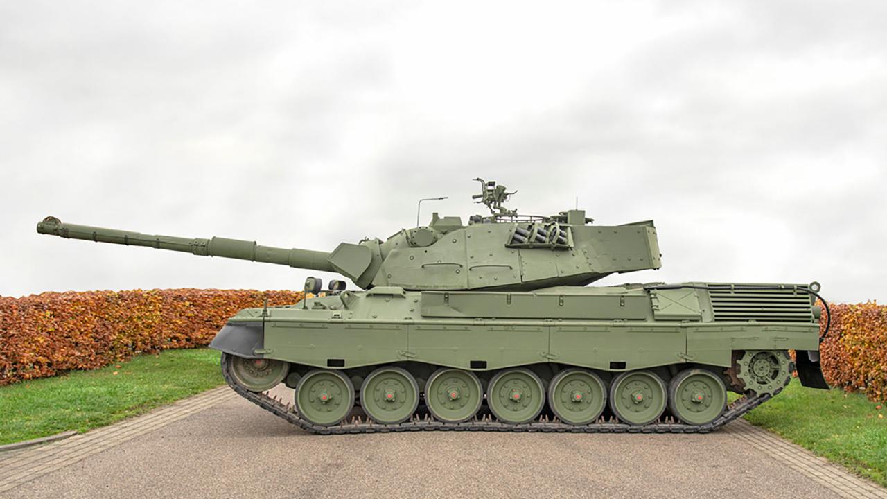 Tank kopen? Doe nu een bod op deze straatlegale Leopard-tank