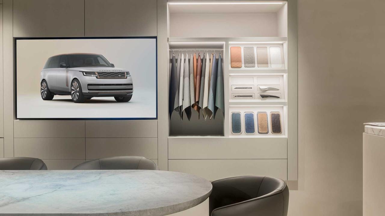 Studio Piet Boon ontwierp nieuwe Range Rover SV Bespoke-locatie - JFK