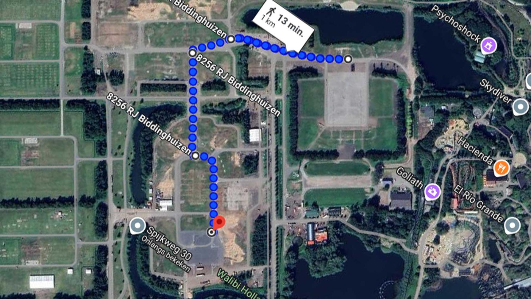 De snelste looproute van Alpha naar Bravo op Lowlands - JFK