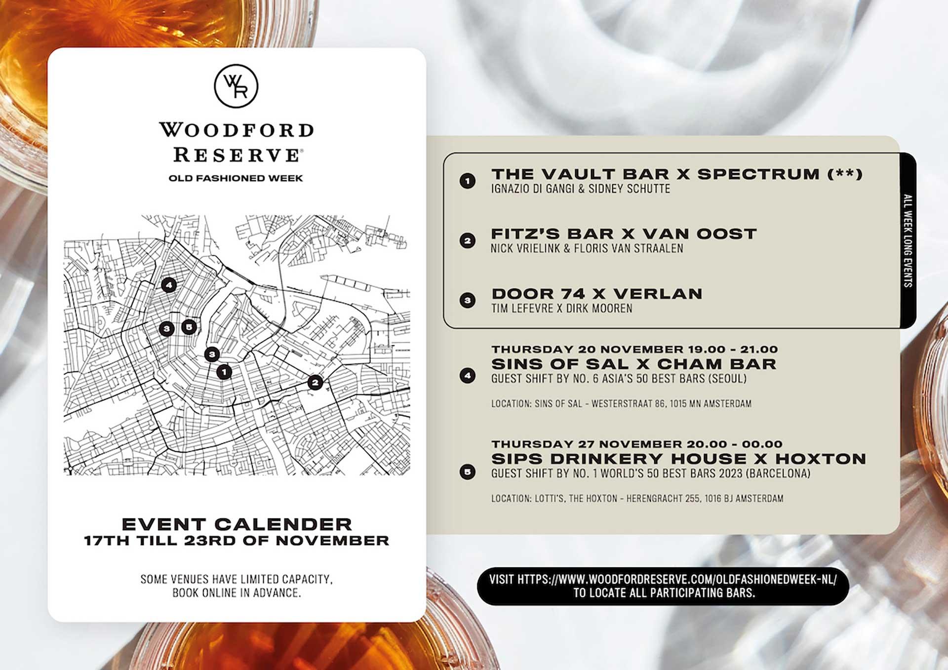 Old Fashioned Week 2025: dit zijn alle deelnemende bars (kaart) - JFK