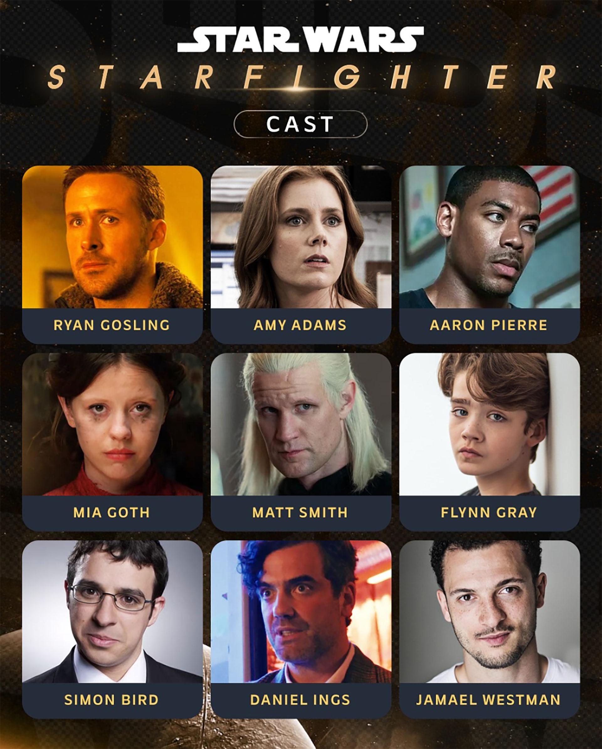 Star Wars: Starfighter pakt uit met beste cast sinds originele trilogie ...
