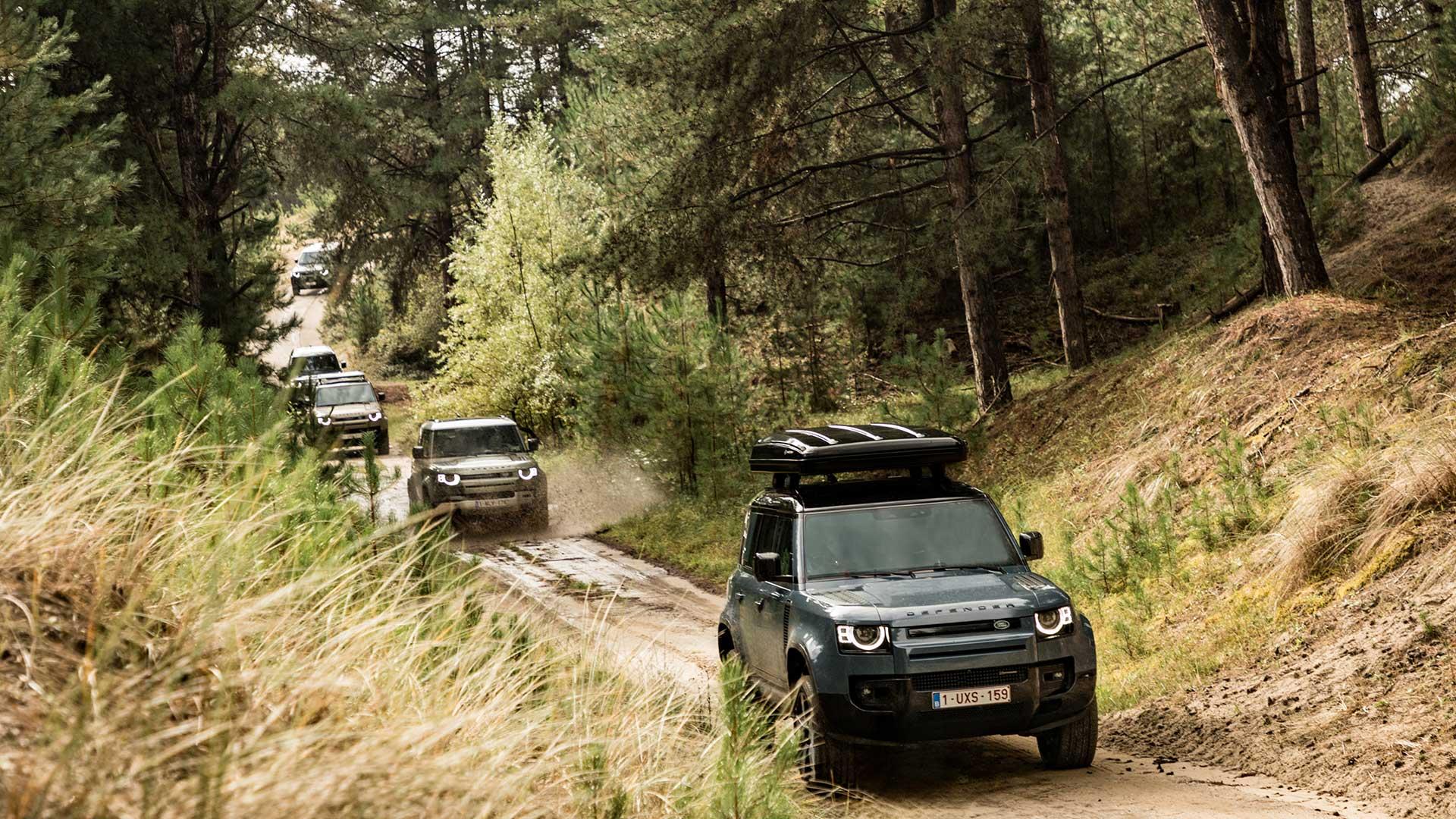 Land Rover Defender is ideaal voor eco-luxe offoaden - JFK