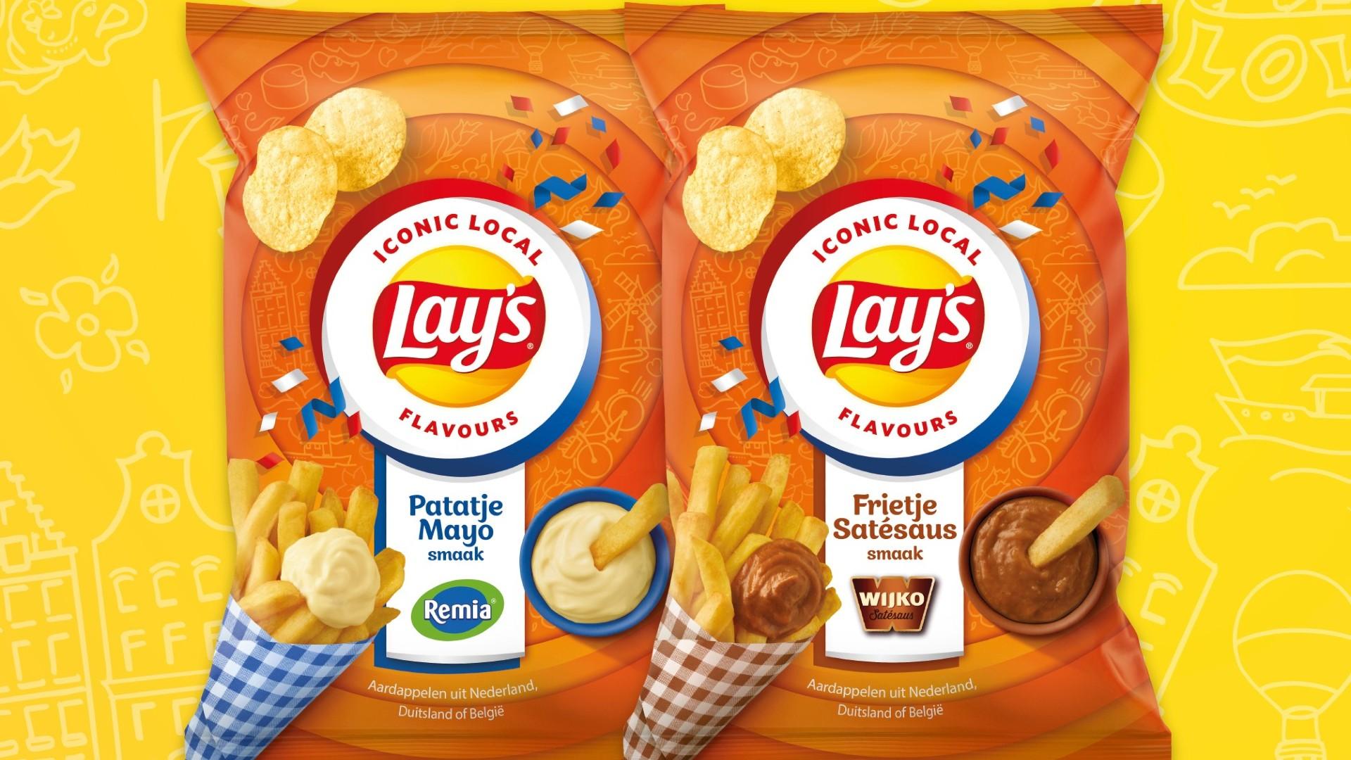 Deze nieuwe smaken van Lay's (mayo en satésaus) liggen nu in de winkel