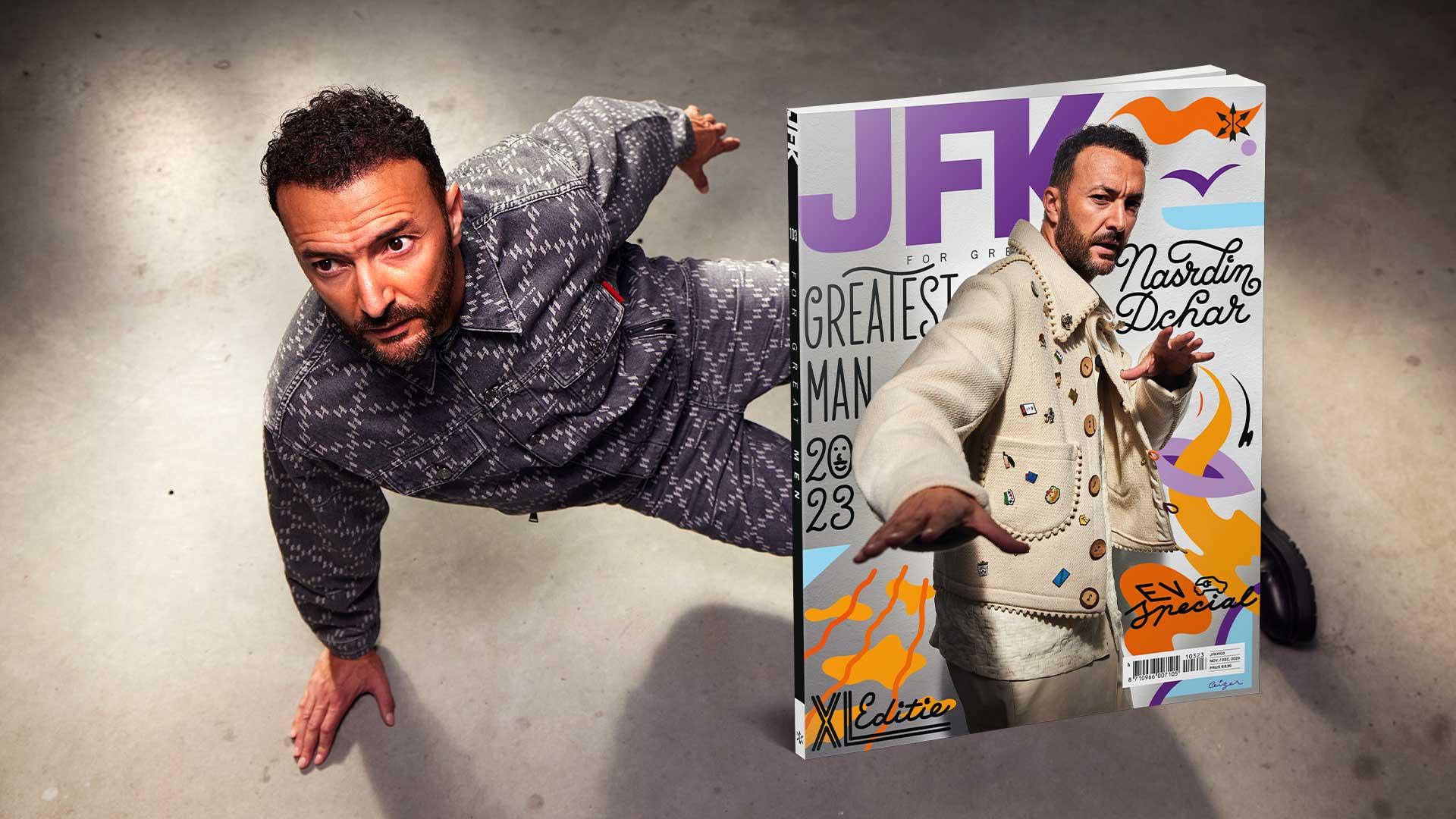 JFK 103 met Nasrdin Dchar ligt nu in de winkel - JFK