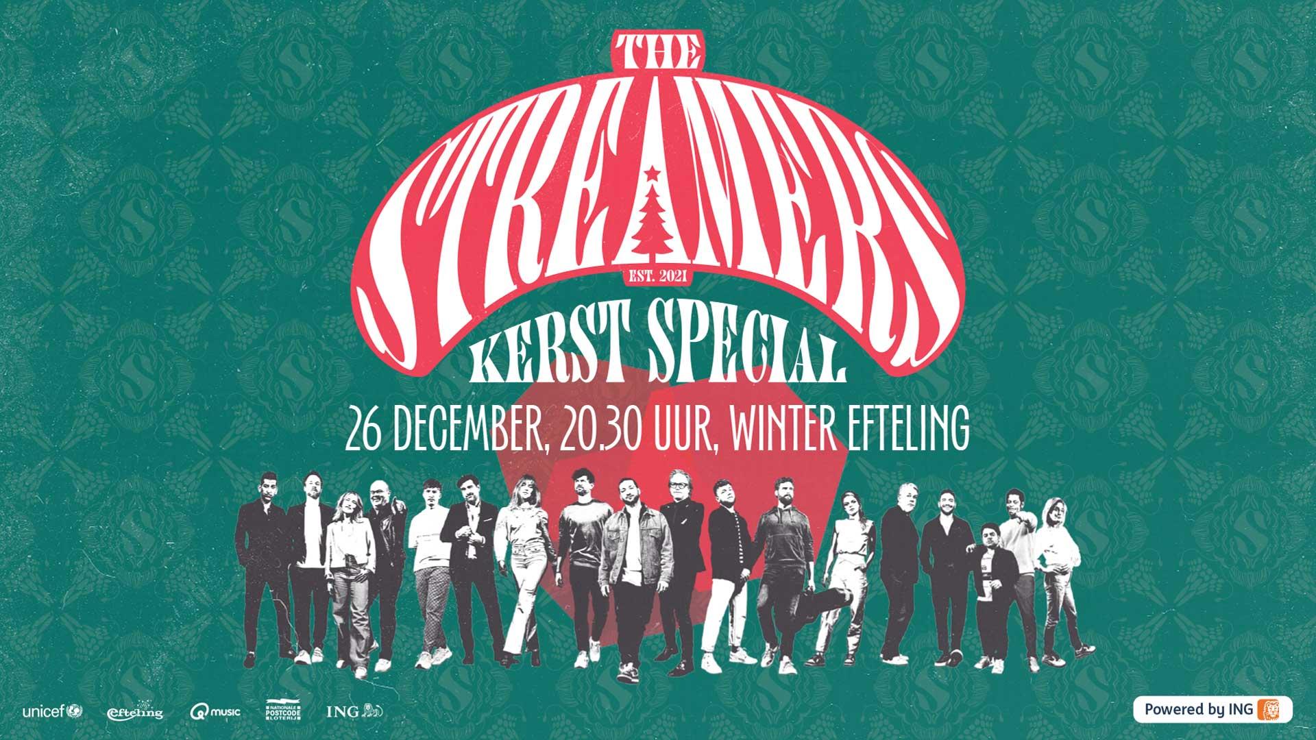 The Streamers kerst 2023: artiesten, locatie en uitzendtijd - JFK