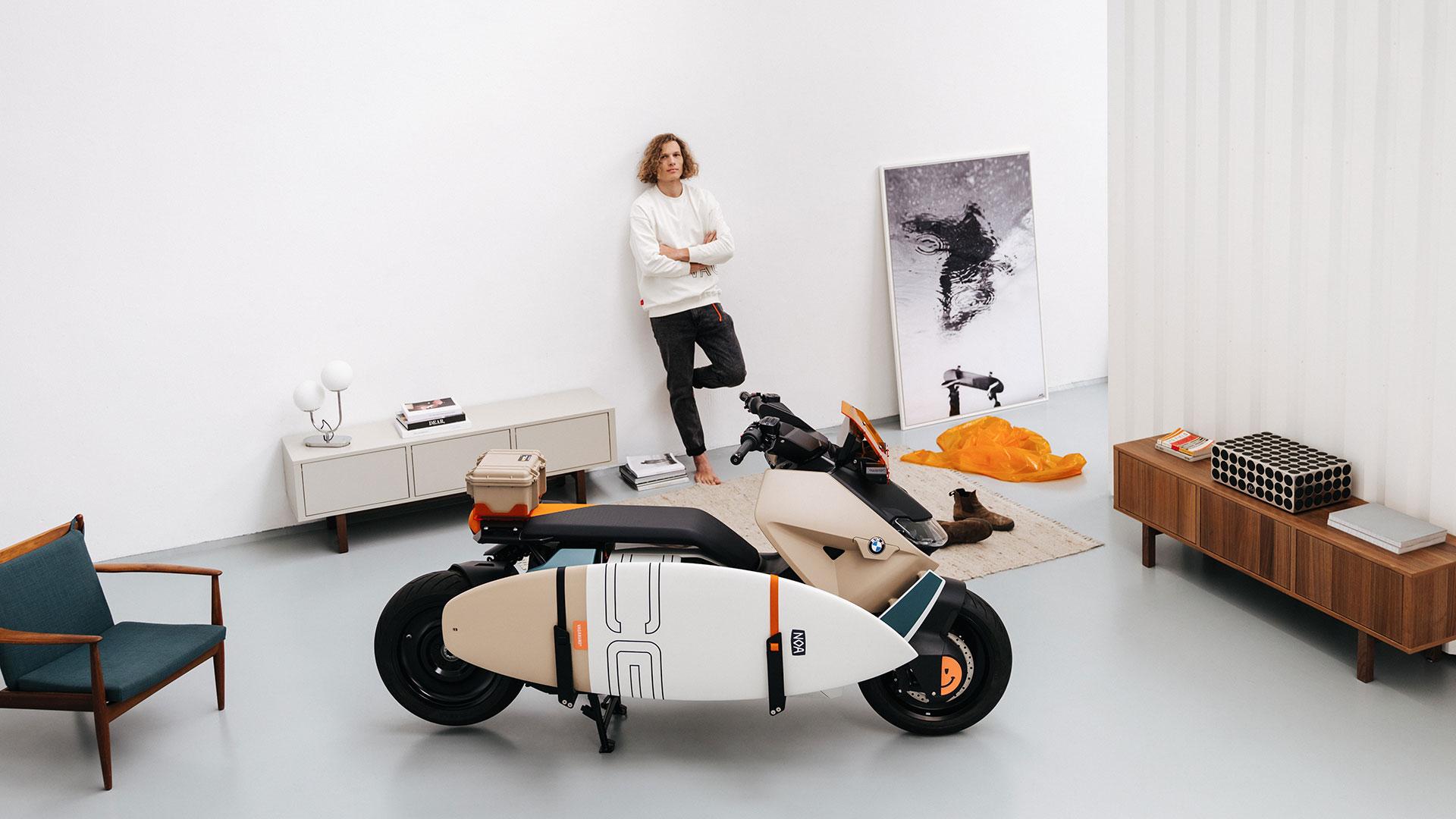 BMW Motorrad preseneert een nieuwe en stijlvolle BMW e-scooter