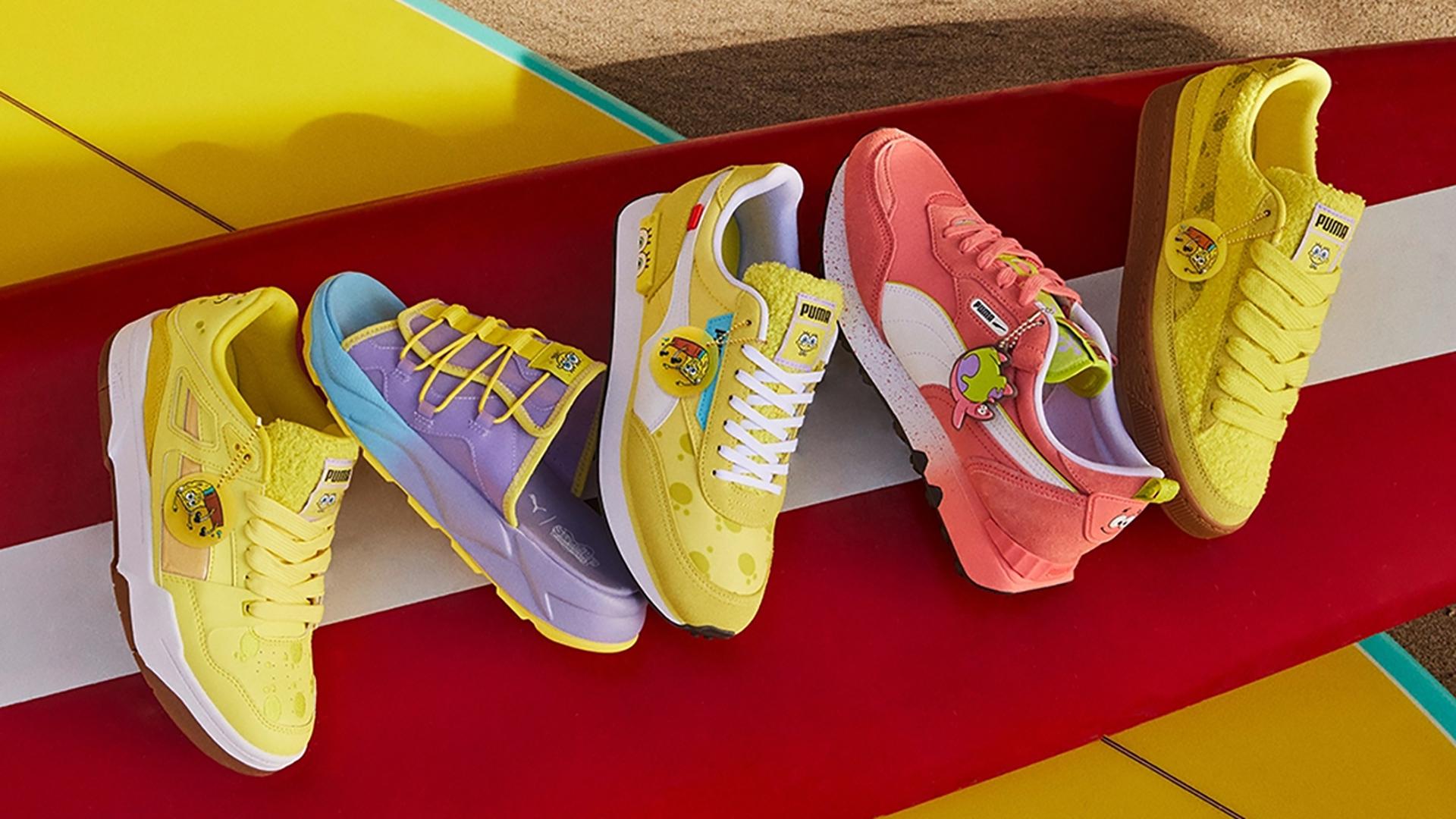 De Puma Spongebob-collectie is bijna hier