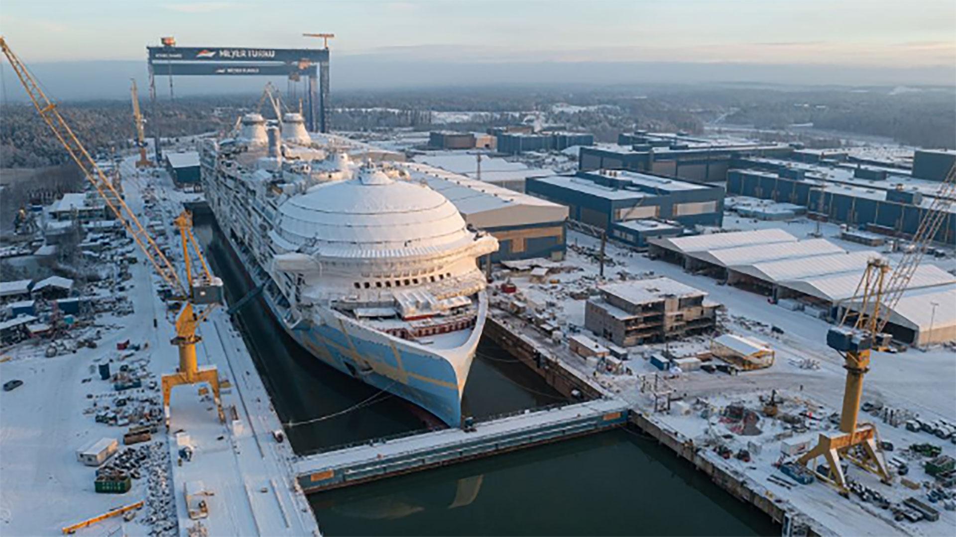 Zie hier ’s werelds grootste cruiseschip: Icon of the Seas