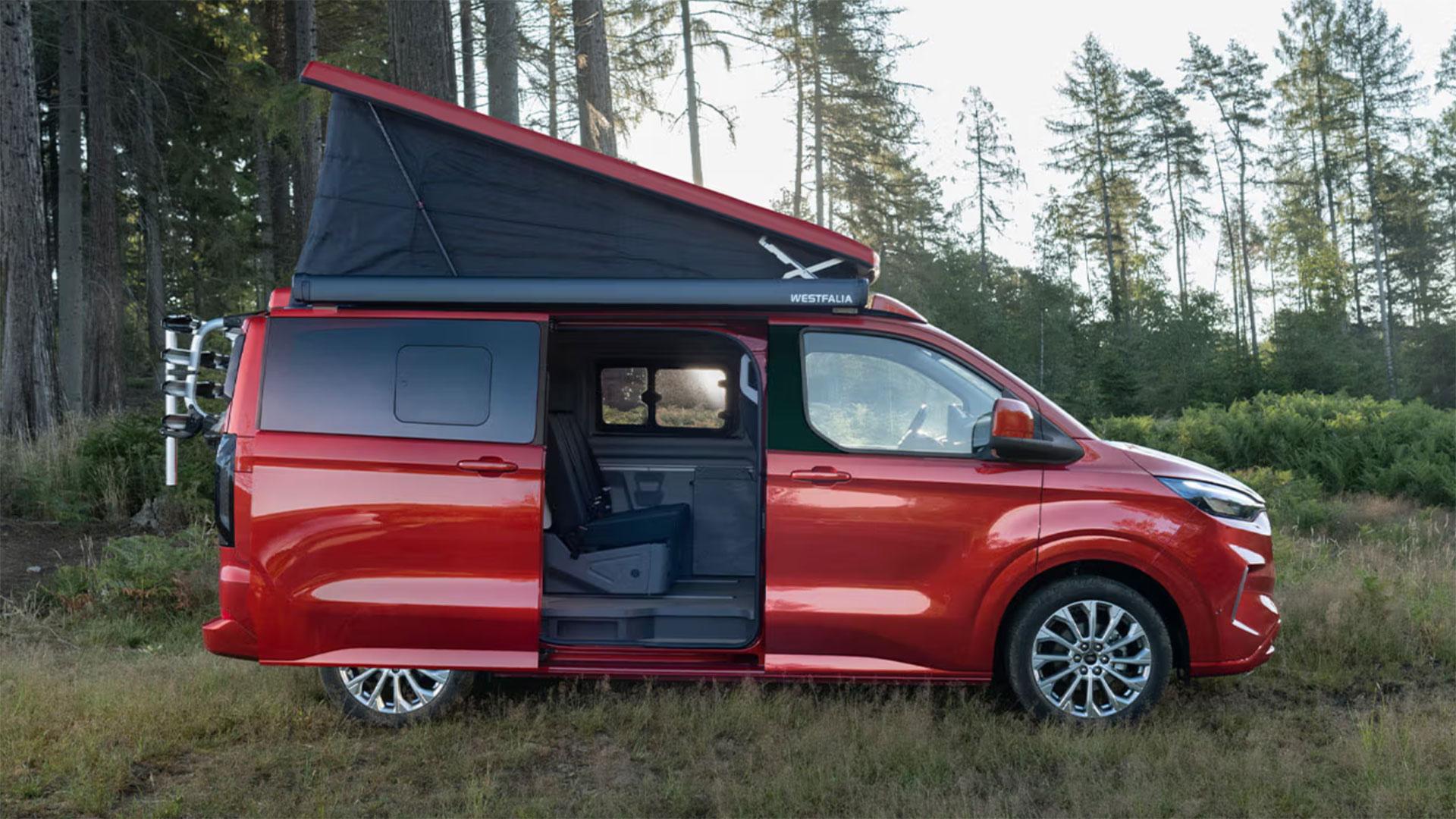 Ford Transit Custom Nugget: een briljant glamping-busje - JFK