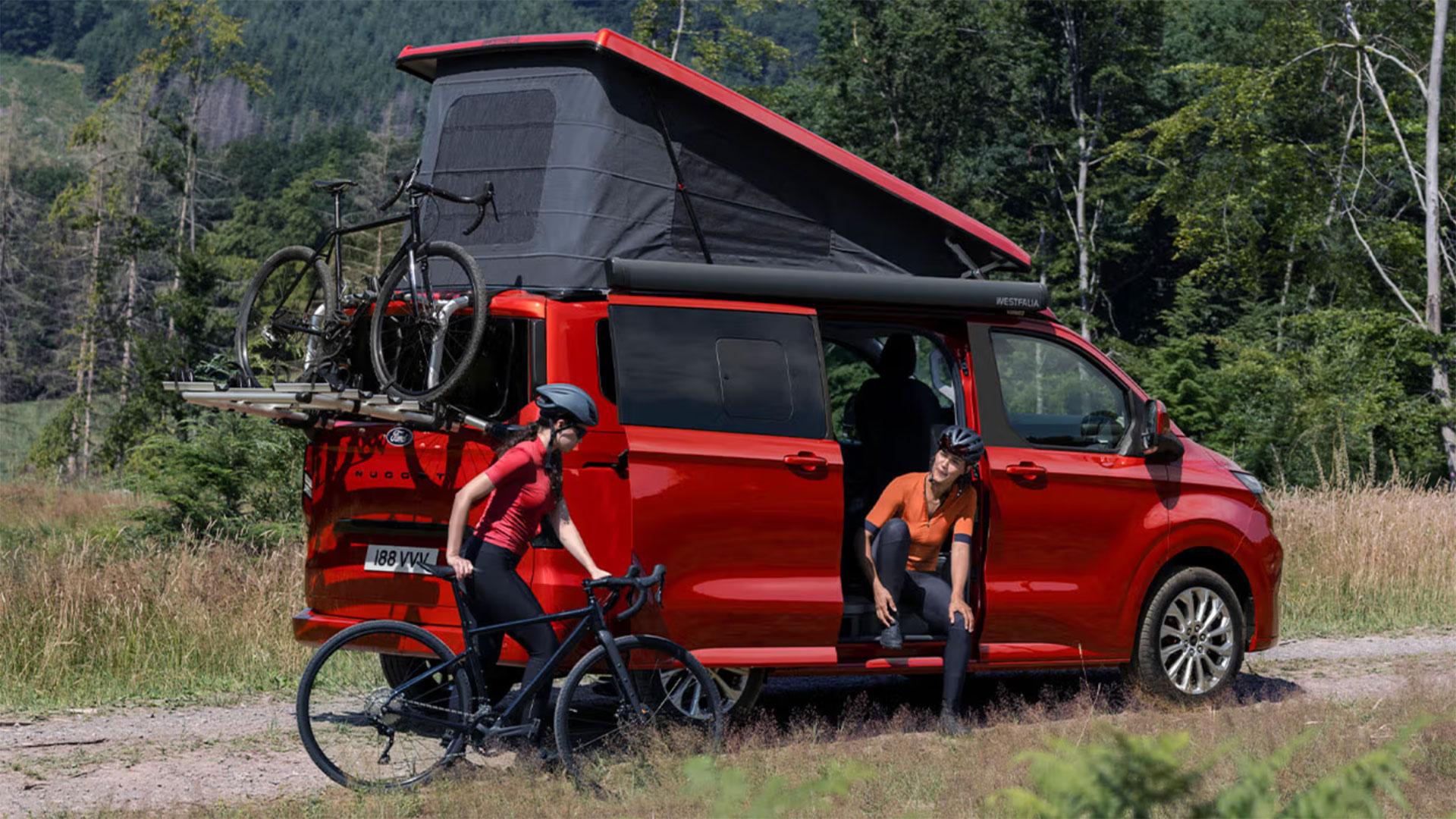Ford Transit Custom Nugget: een briljant glamping-busje - JFK