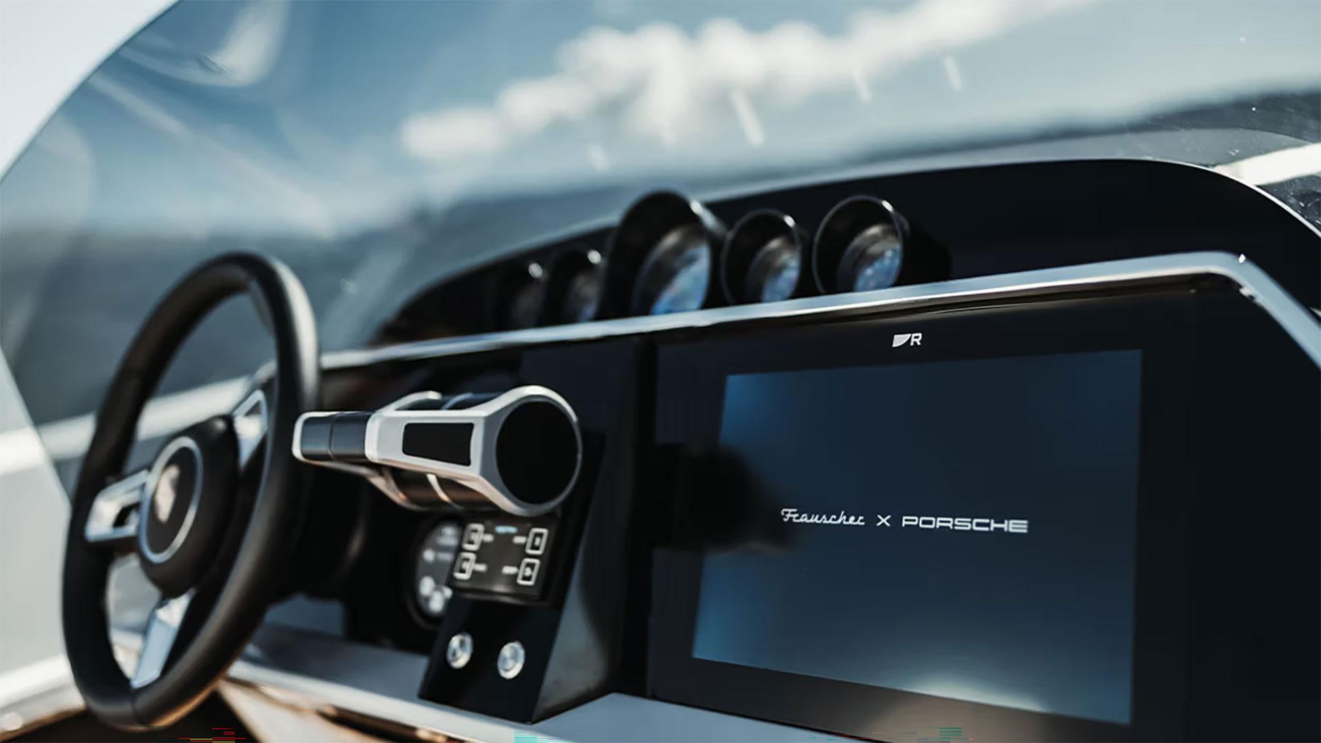 Supersnelle elektrische boot van Porsche domineert de golven