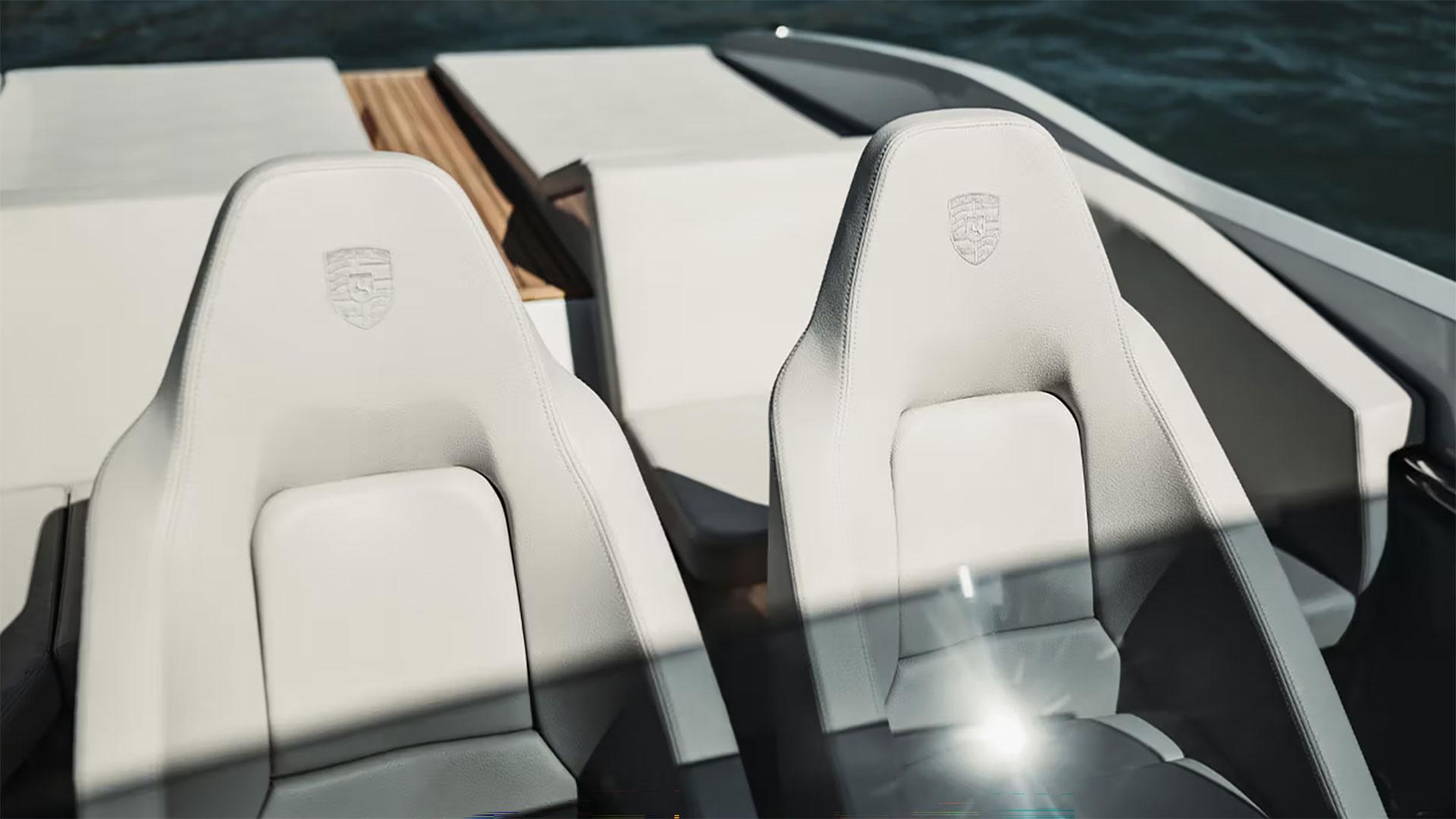 Supersnelle elektrische boot van Porsche domineert de golven