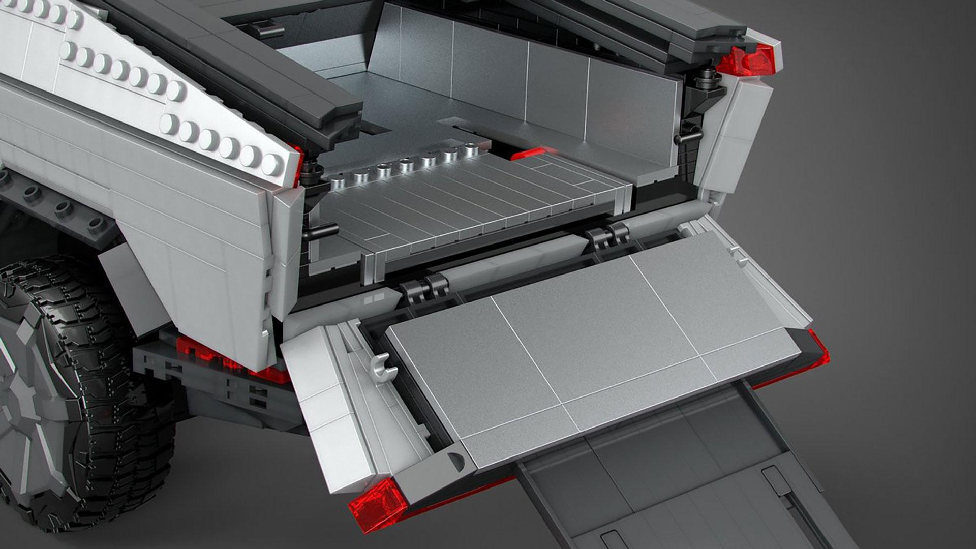 Kruidvat verkoopt grote 'Lego' Tesla Cybertruck voor een prikkie - JFK