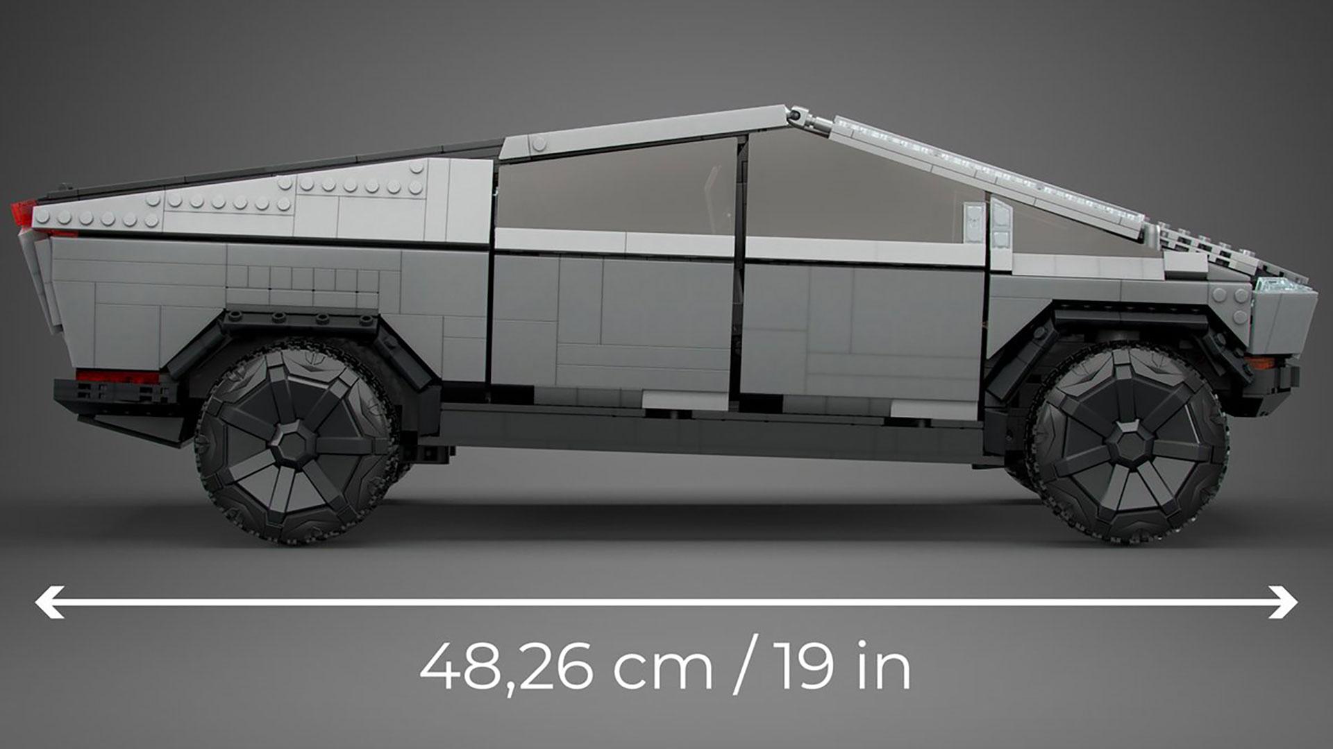 Kruidvat verkoopt grote 'Lego' Tesla Cybertruck voor een prikkie - JFK
