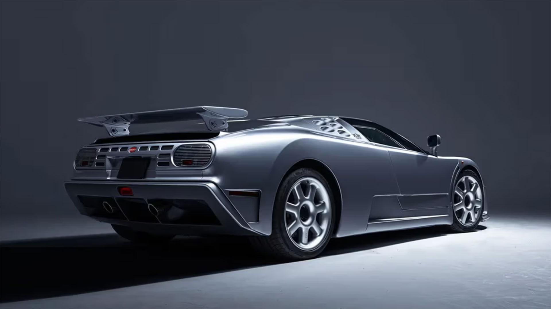 Bugatti EB110 Super Sport 1993 wordt geveild: ultra-zeldzaam