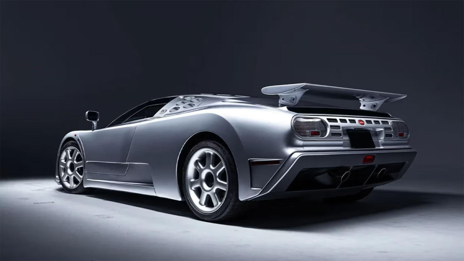 Bugatti EB110 Super Sport 1993 wordt geveild: ultra-zeldzaam