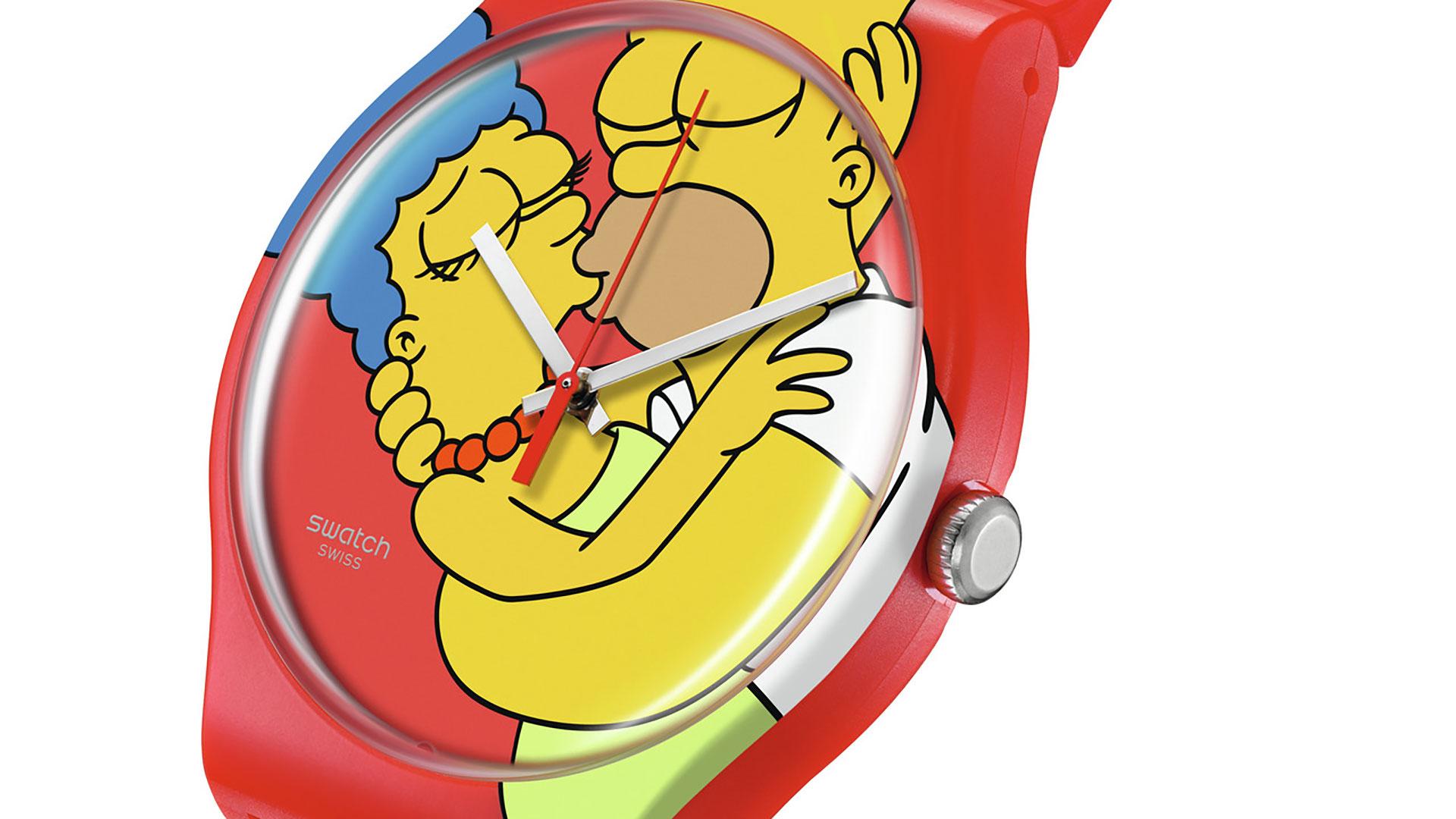 Swatch x The Simpsons: een liefdevolle release voor Valentijnsdag