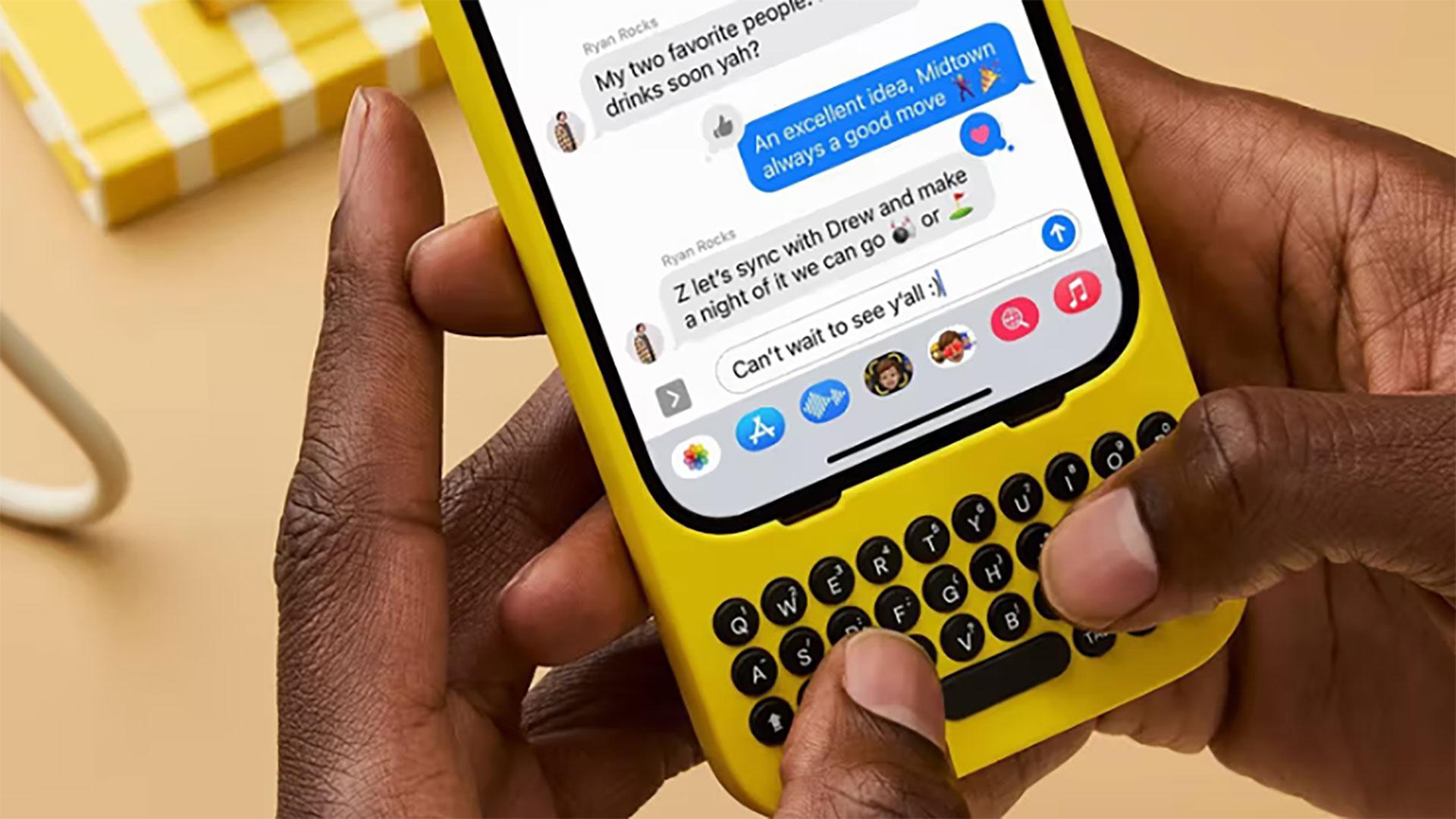 iPhone toetsenbord Clicks: herleef jouw Blackberry dagen