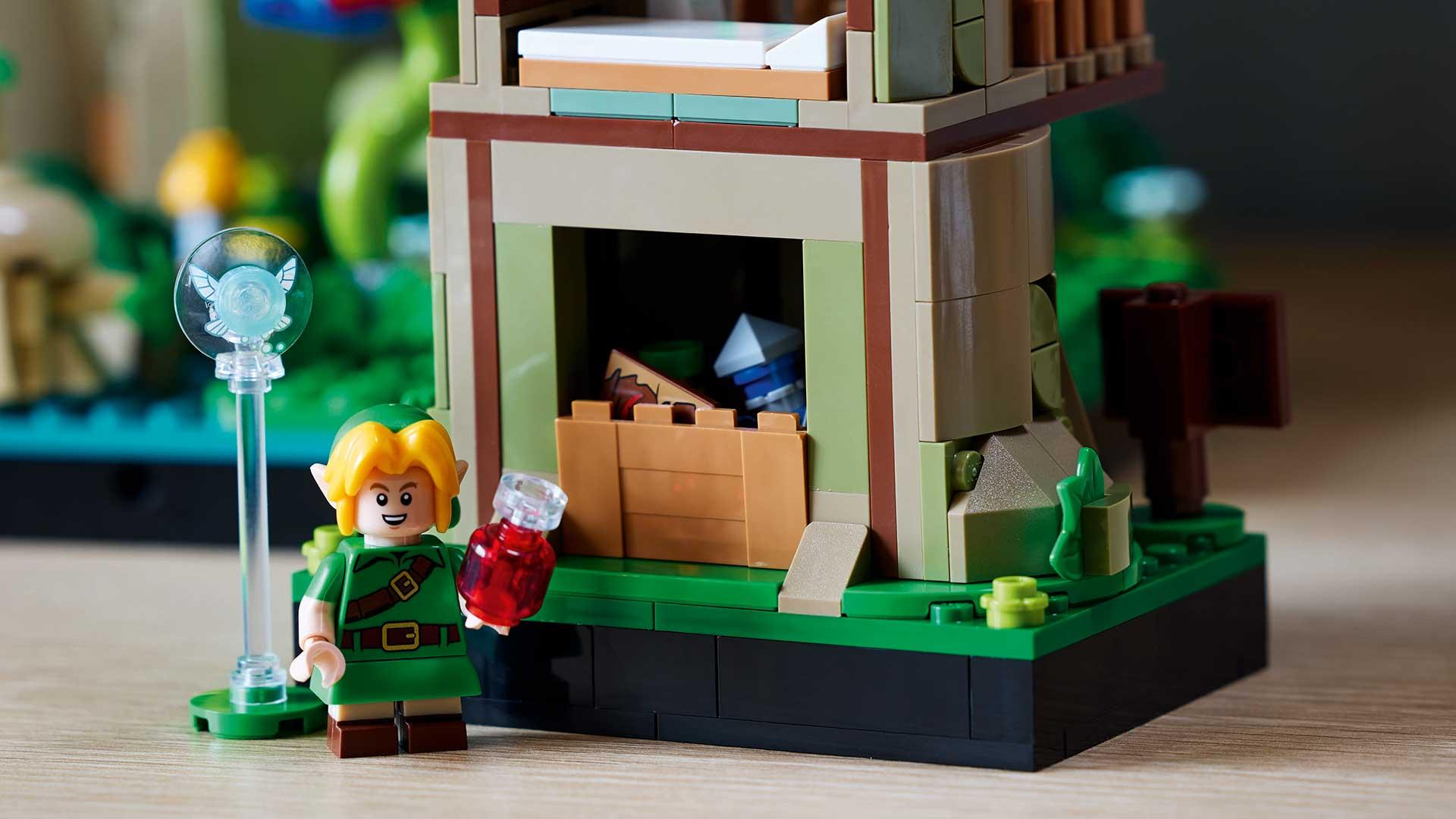 The Legend of Zelda LEGO-set van The Great Deku Tree is te gek - JFK