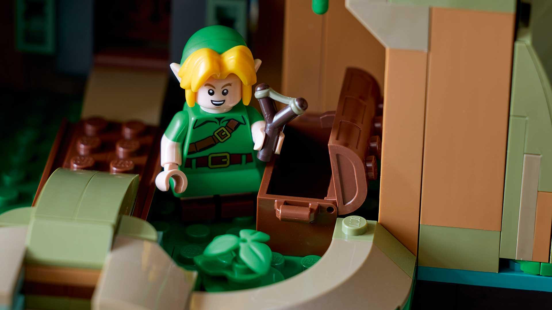The Legend of Zelda LEGO-set van The Great Deku Tree is te gek - JFK